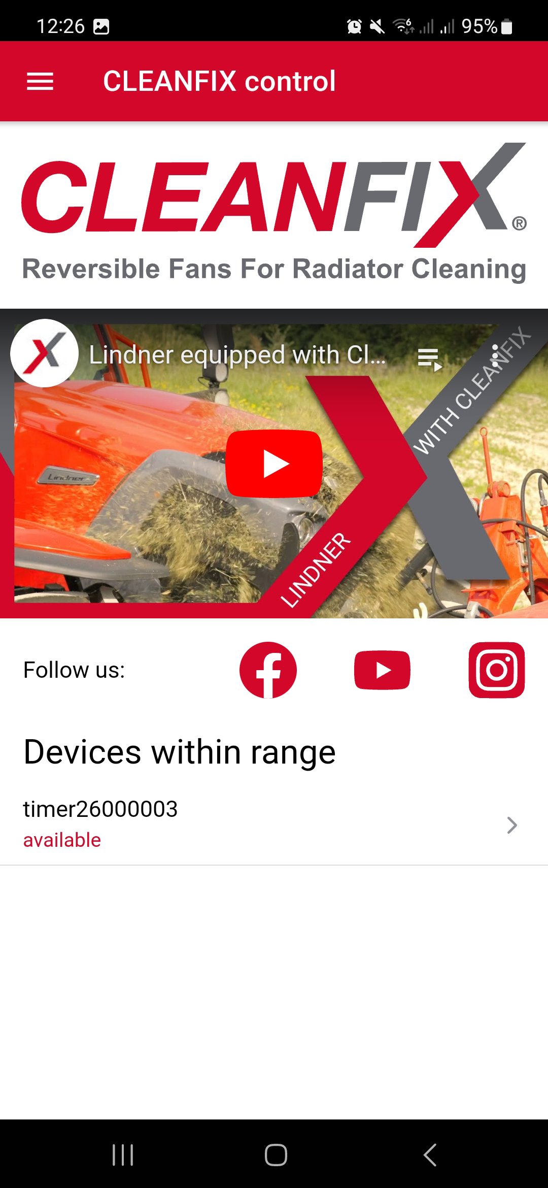 CLEANFIX control APK للاندرويد تنزيل