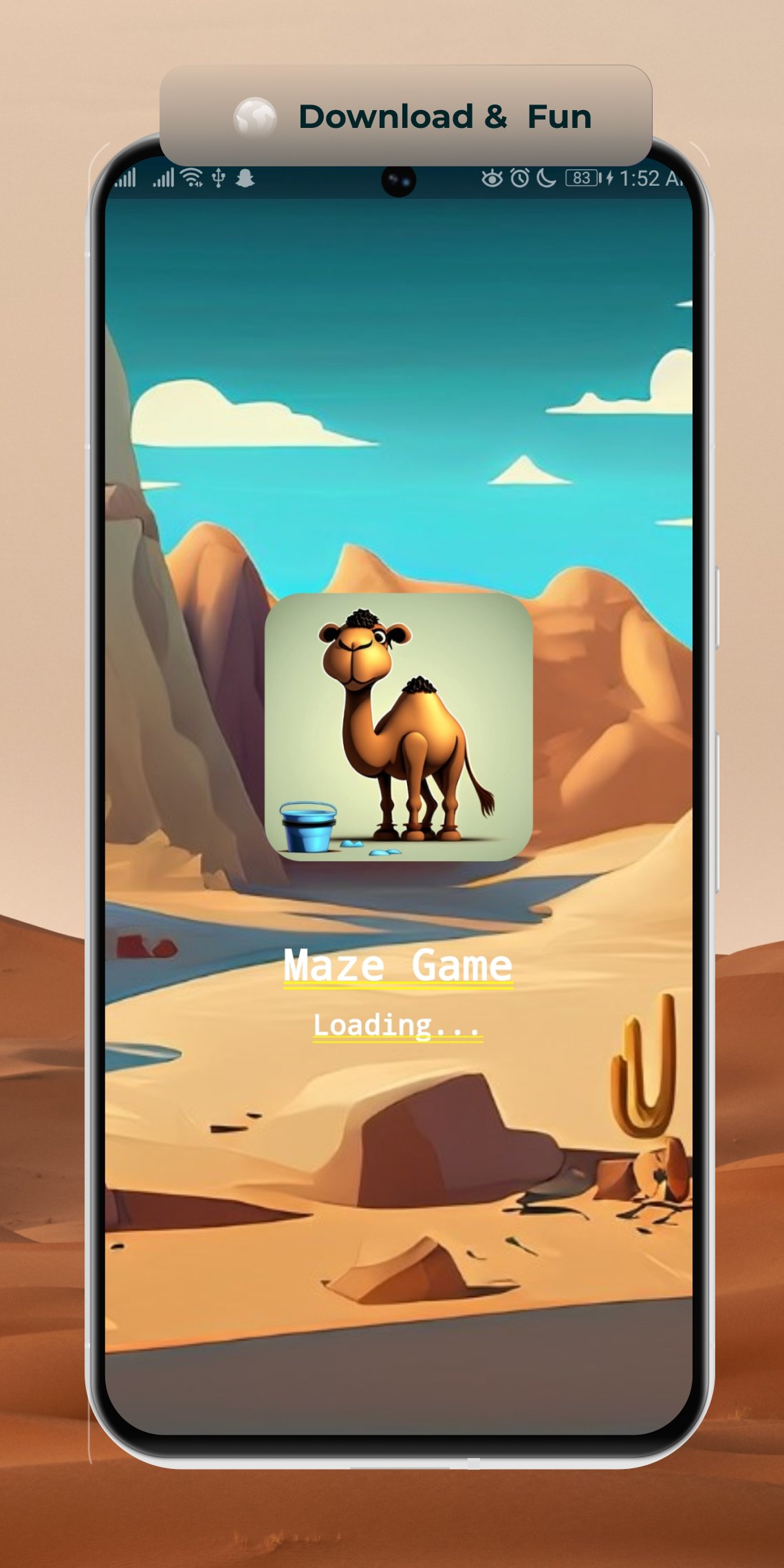 Camel Cartoon Maze Game APK for Android Download