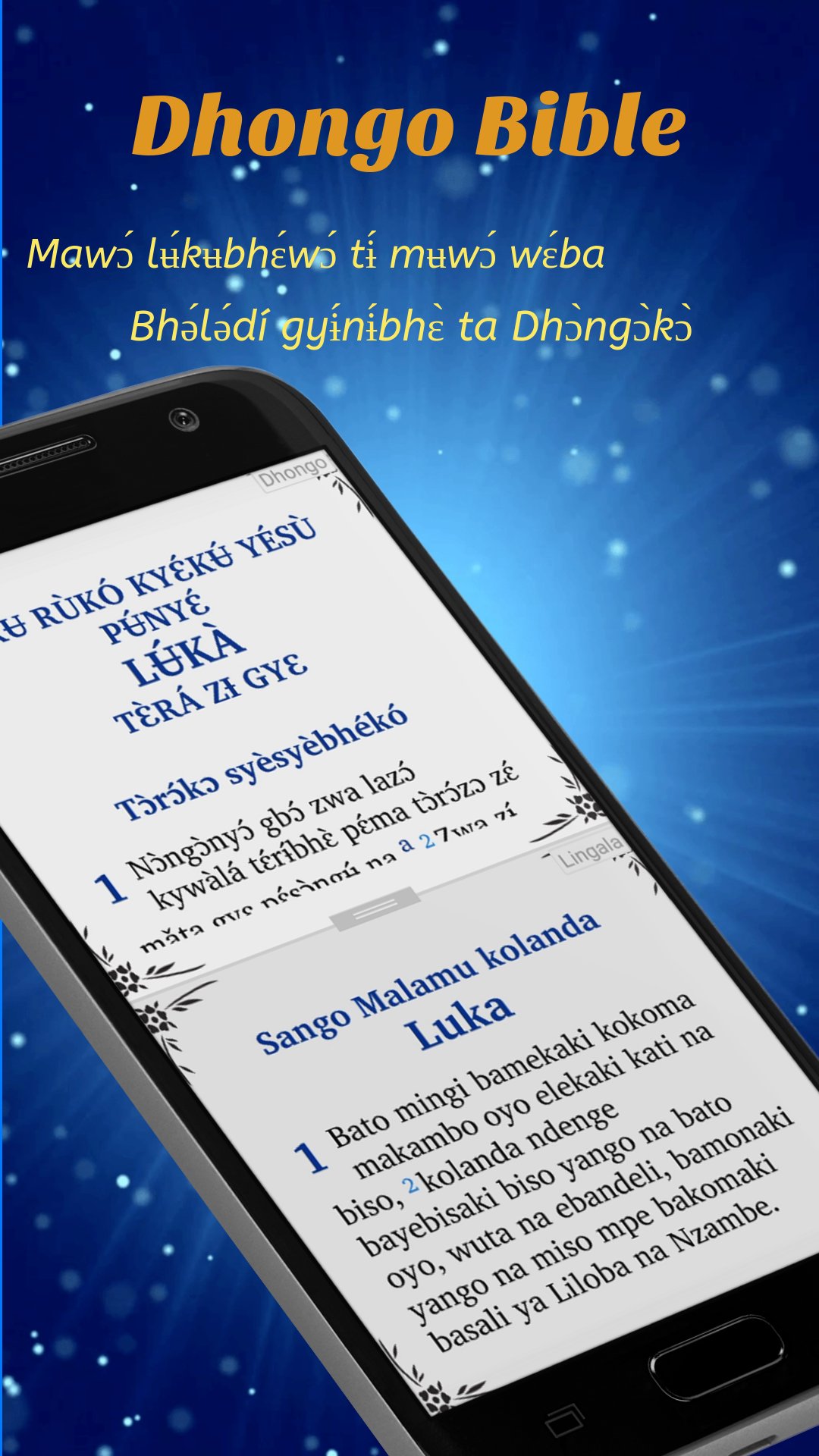 Bible in the Dhongo language APK for Android Download