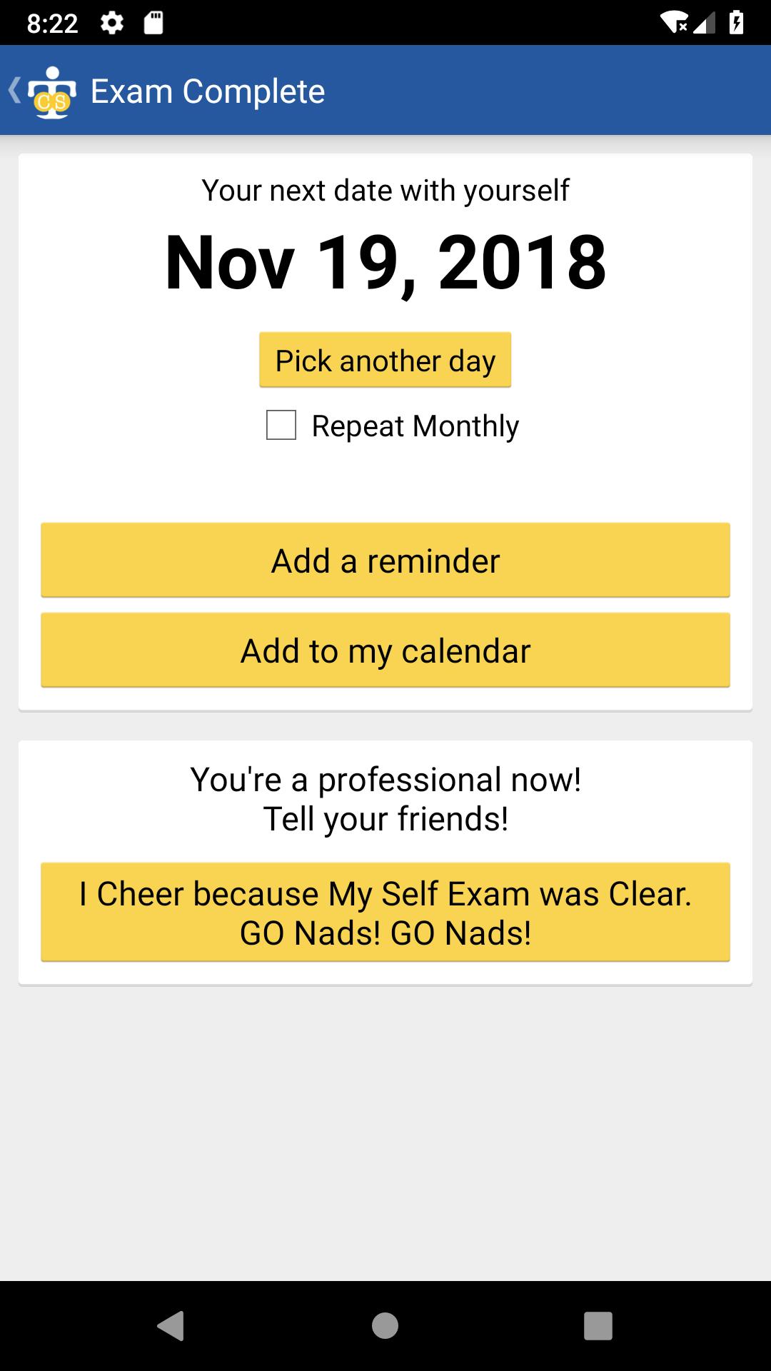 Testicular Cancer Self Exam APK für Android herunterladen Testicular Cancer Self Exam APK für Android herunterladen