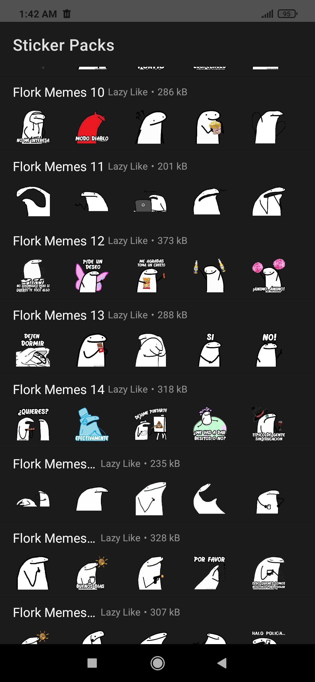 Los mejores Stickers de Flork APK voor Android Download