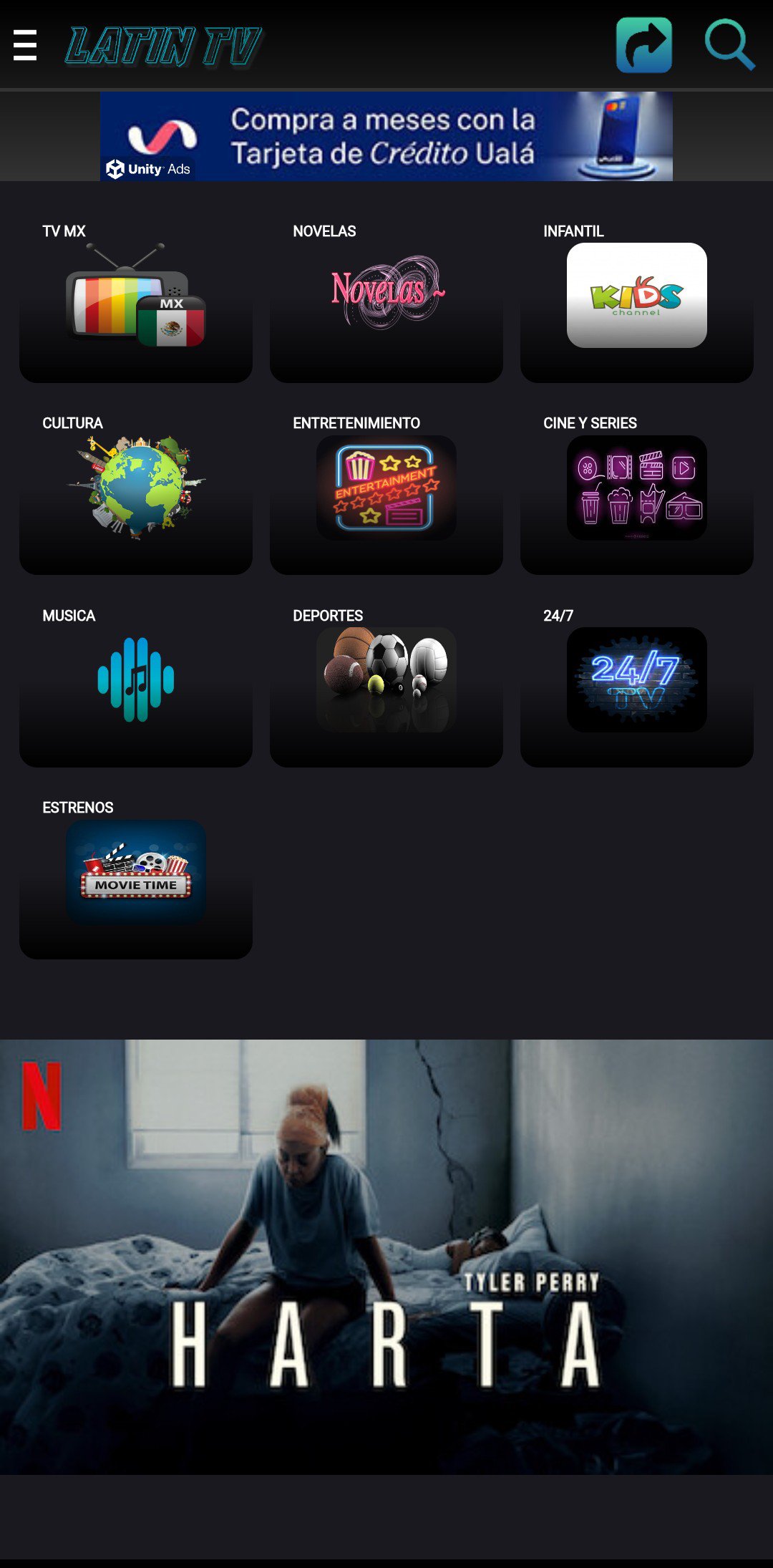Descargar Latin tv APK Última Versión 9.8 para Android