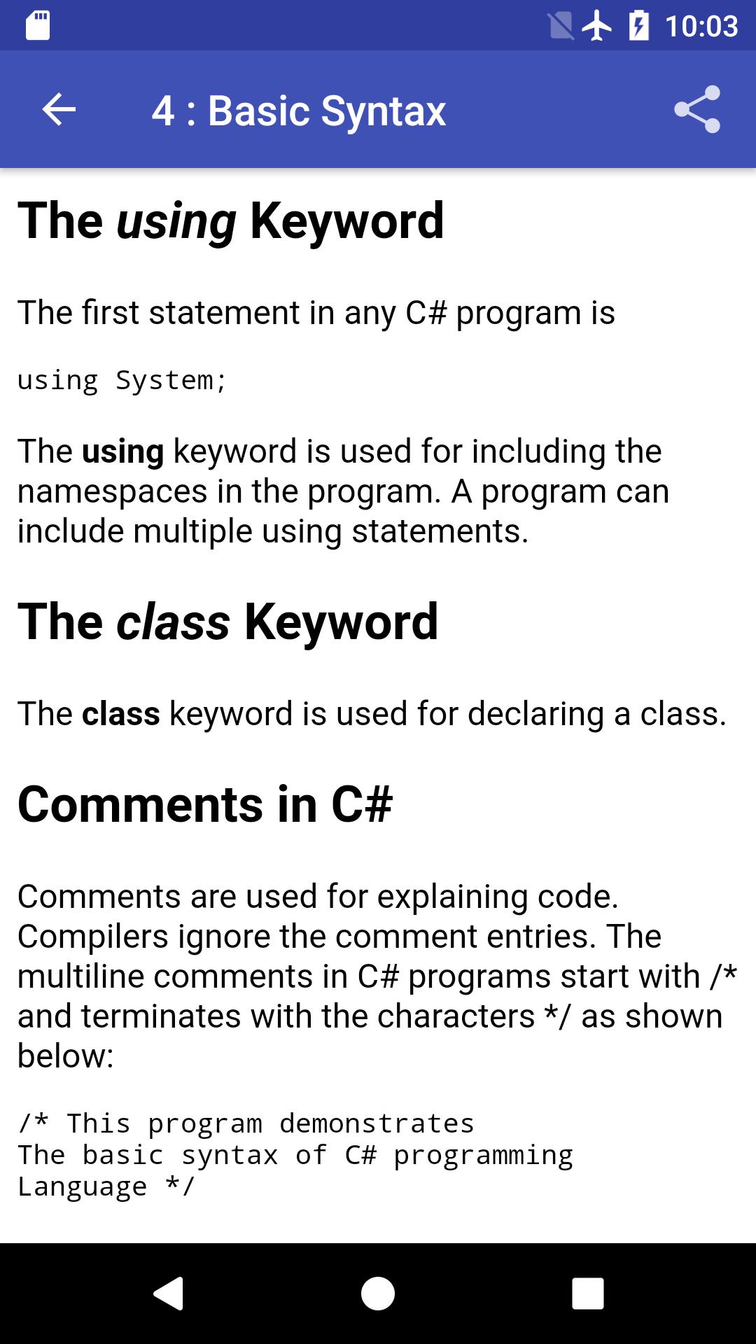 Learn C# Programming APK for Android Download Learn C# Programming APK for Android Download