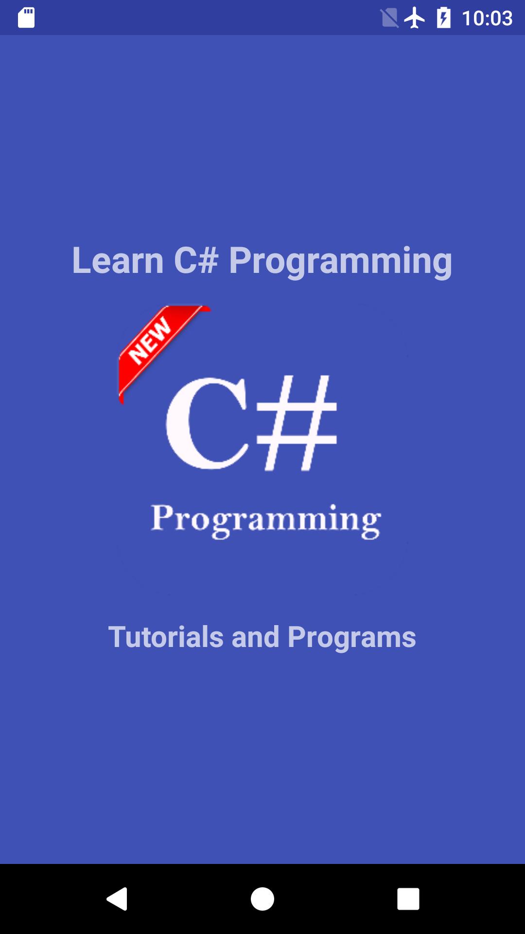 Learn C# Programming APK for Android Download Learn C# Programming APK for Android Download