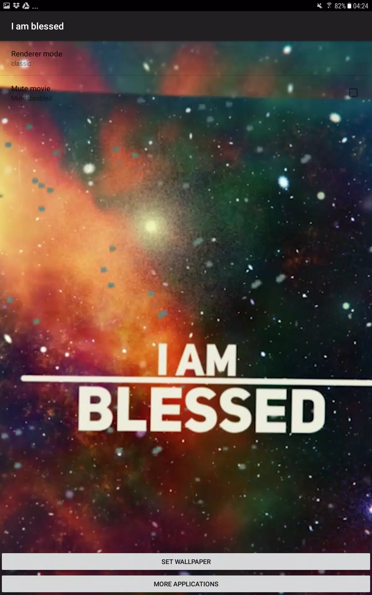I Am Blessed Wallpaper