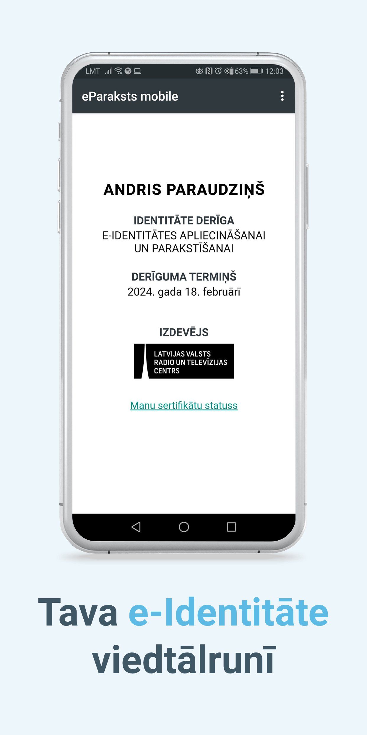 eParaksts mobile APK for Android Download
