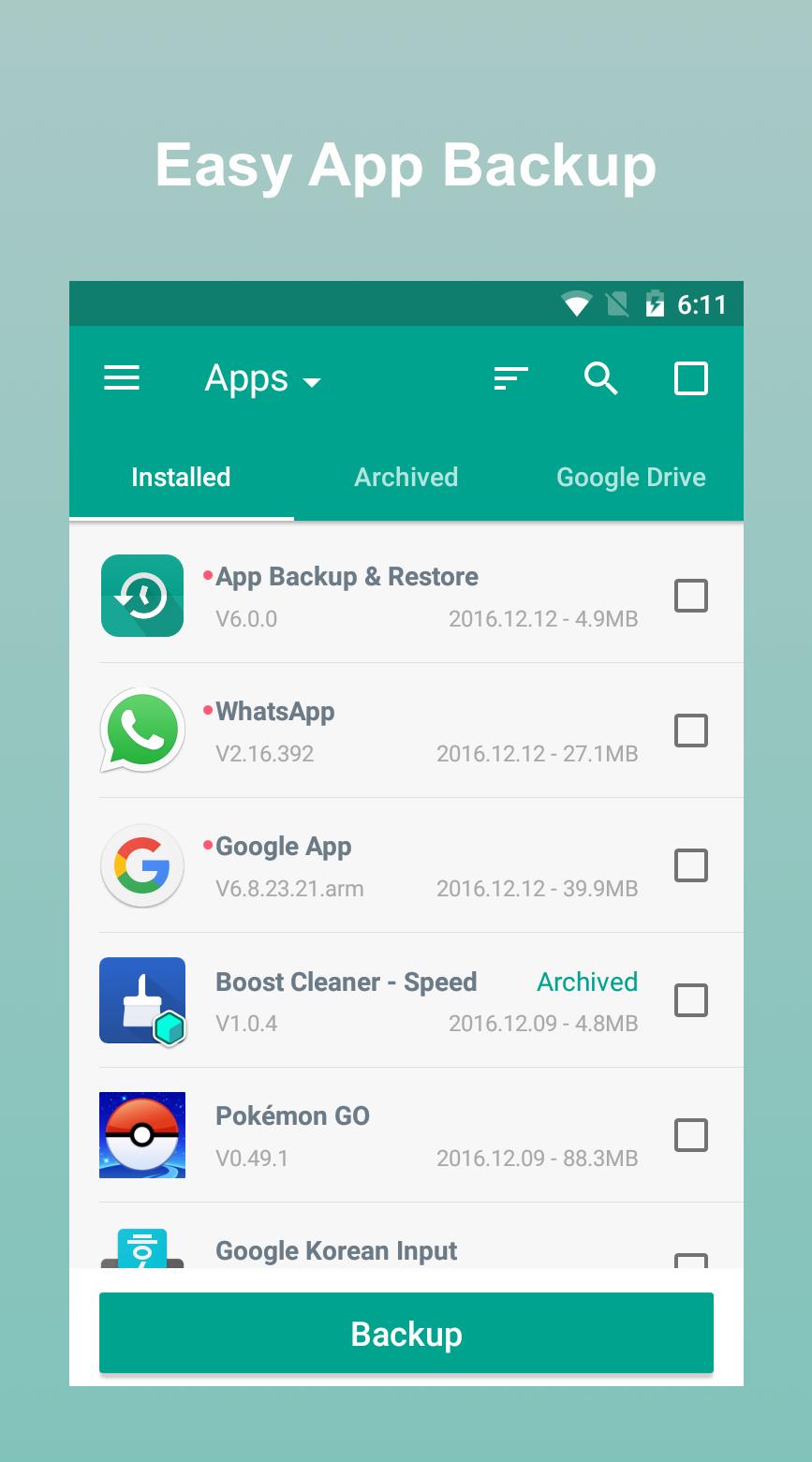 App Backup And Restore Pro Latest Version 325 For Android