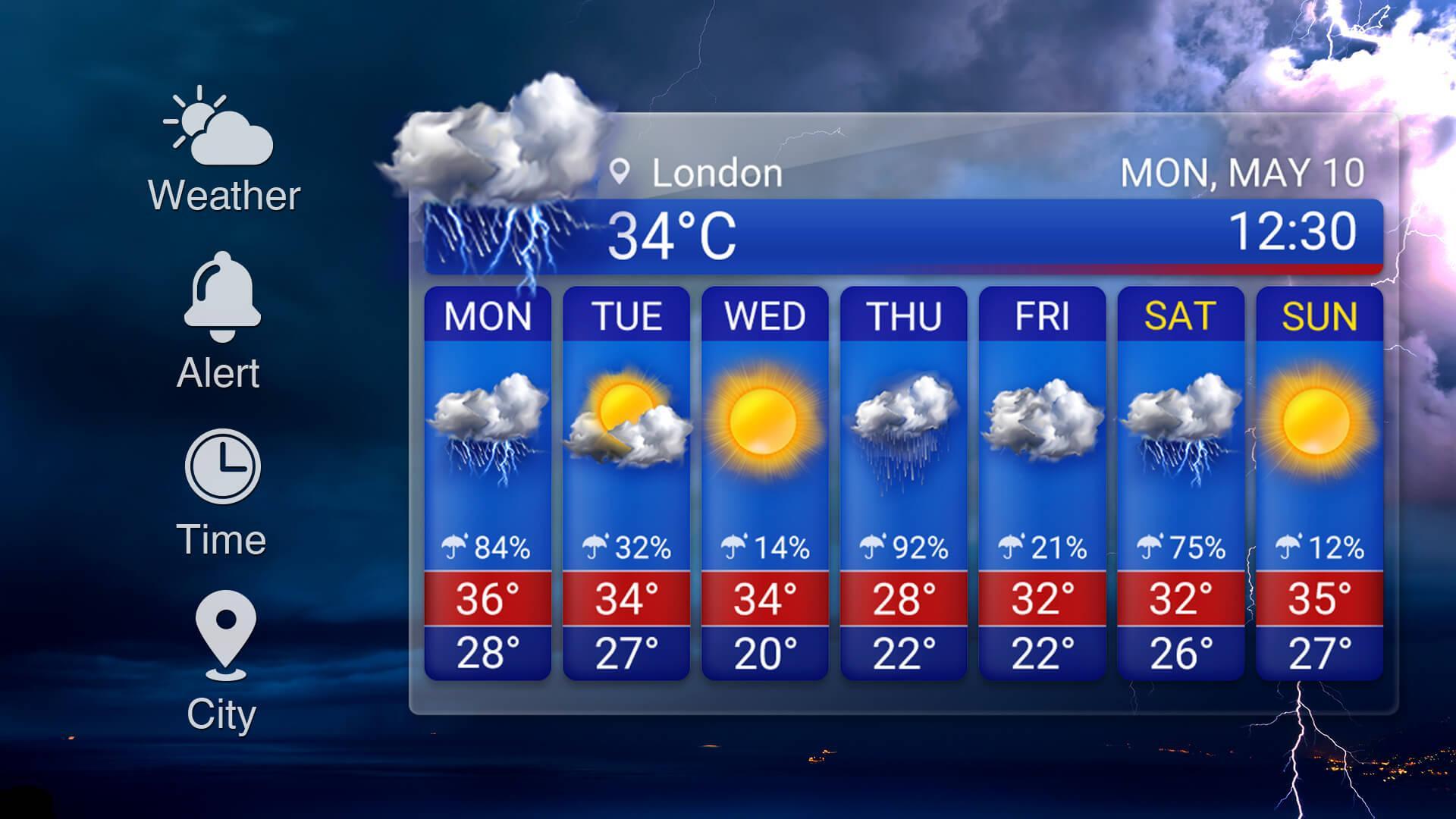 Desktop Weather Clock Widget APK for Android Download Desktop Weather Clock Widget APK for Android Download