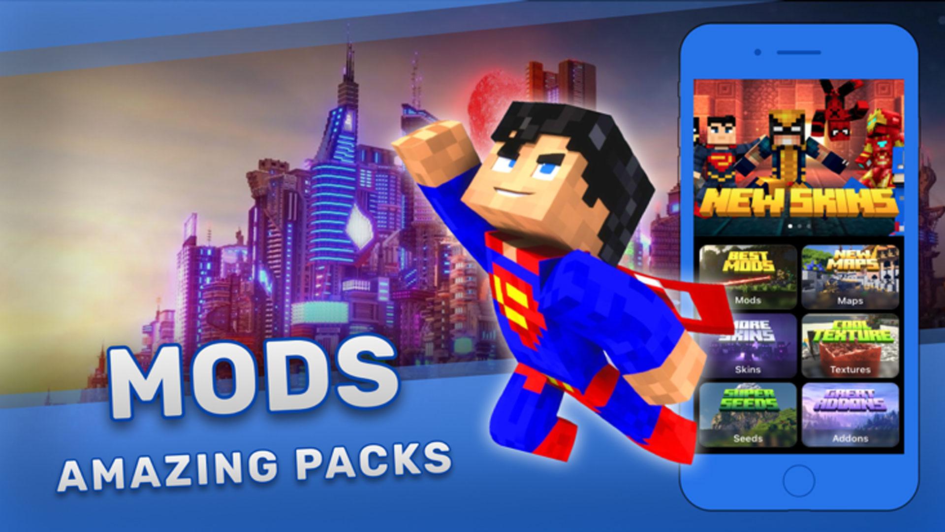 Android Için Mods And Skins For Minecraft Pe Apkyı İndir