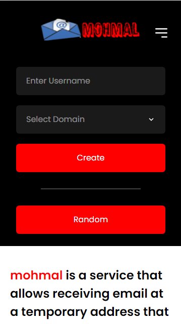 Download Temporary Email Mohmal Latest Version 4.0.2 Android APK File