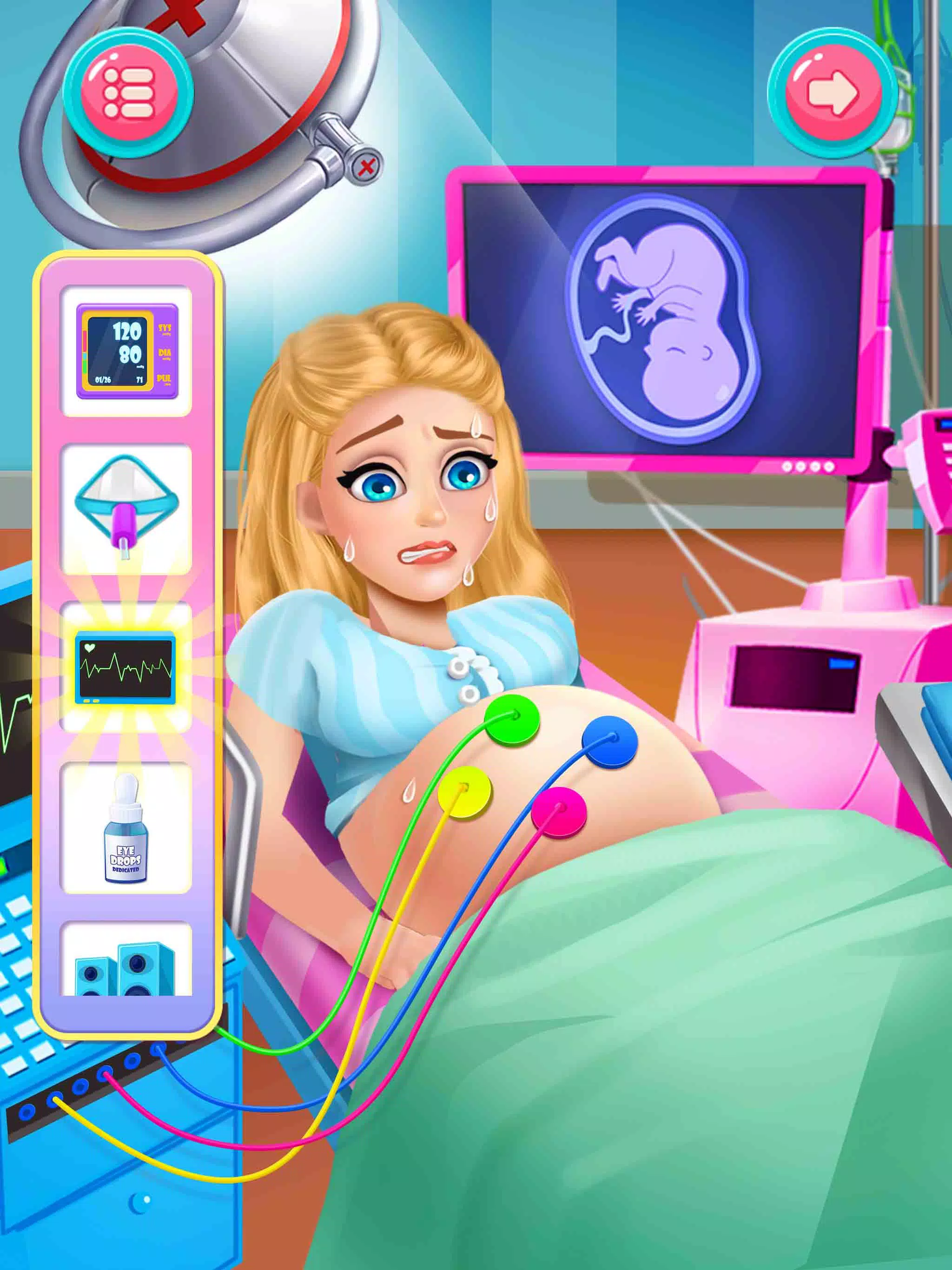 Pregnant Women Giving Birth Games