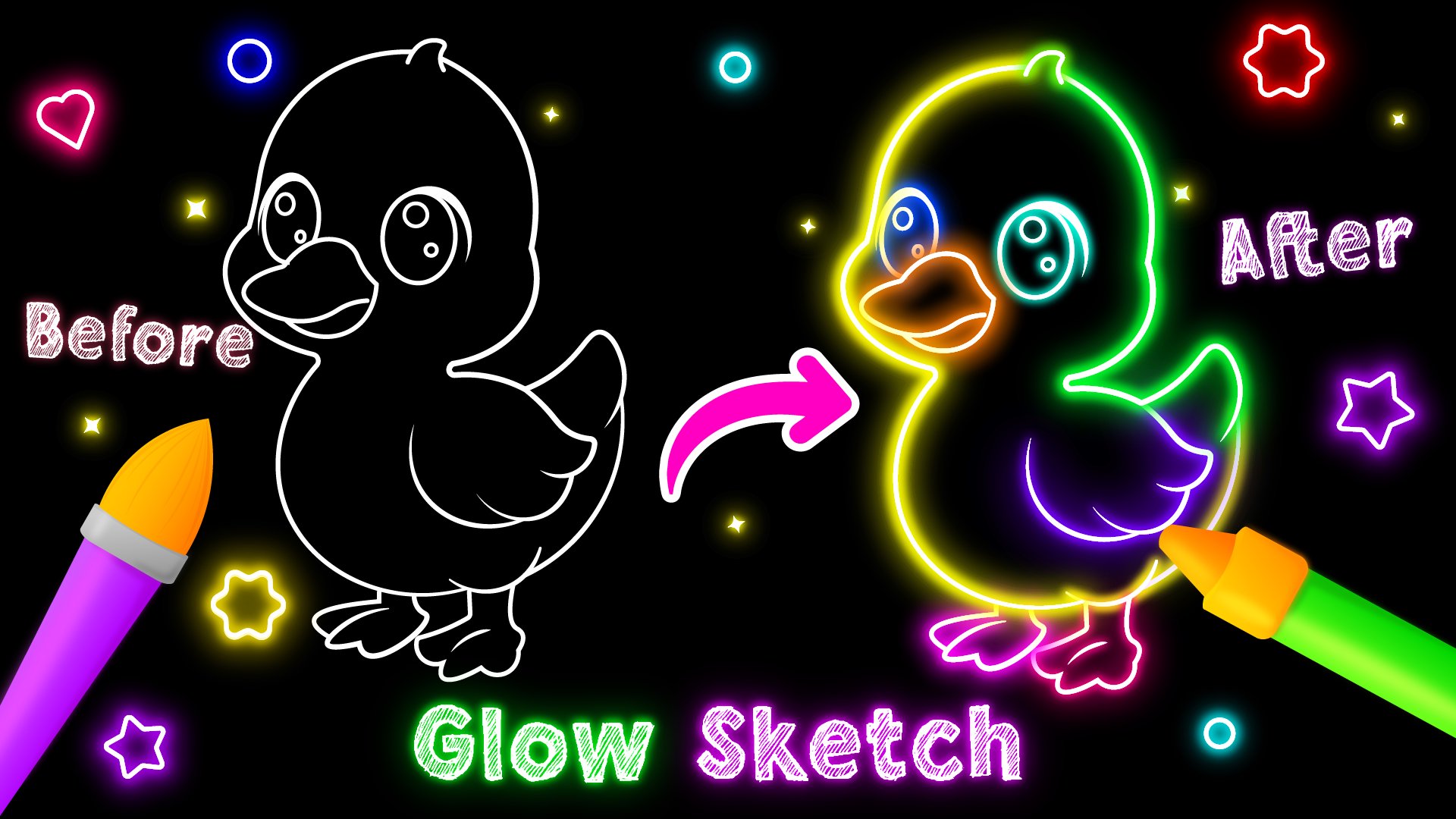 Joy Coloring : Glow Drawing APK for Android Download
