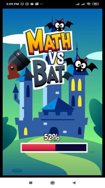 Math vs Bat - Juego de matemáticas APK للاندرويد تنزيل