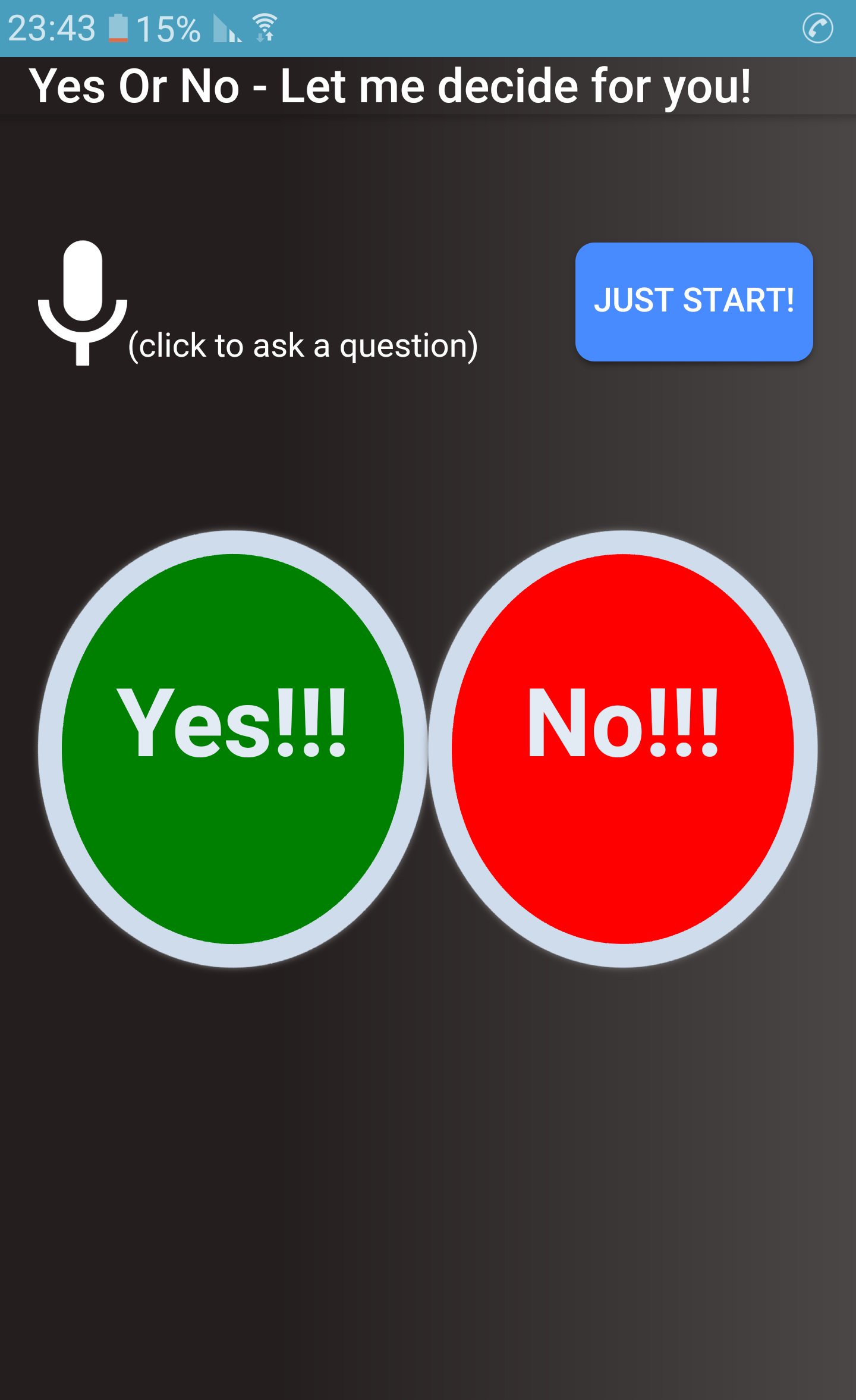Yes Or No - Let me decide for you! APK for Android Download
