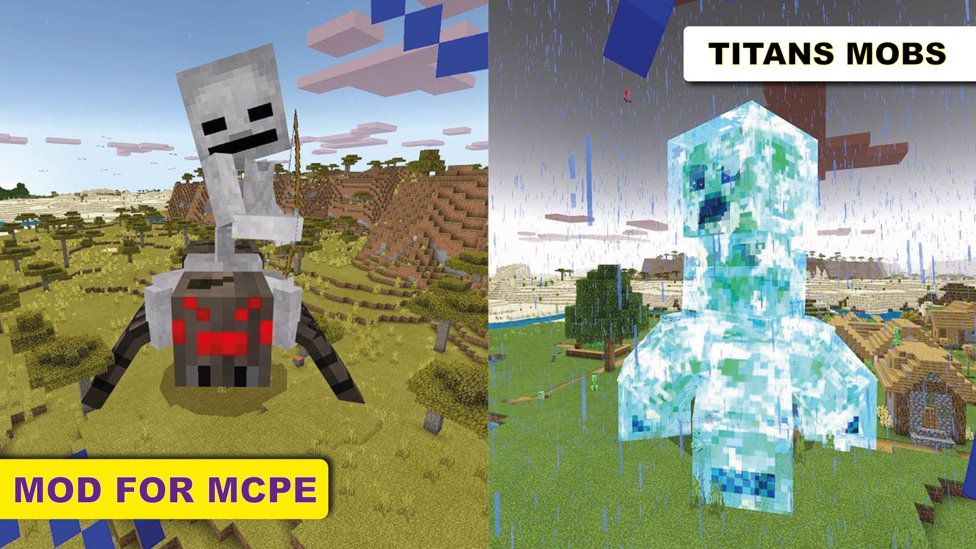 Titan Mobs MOD for Minecraft APK pour Android Télécharger