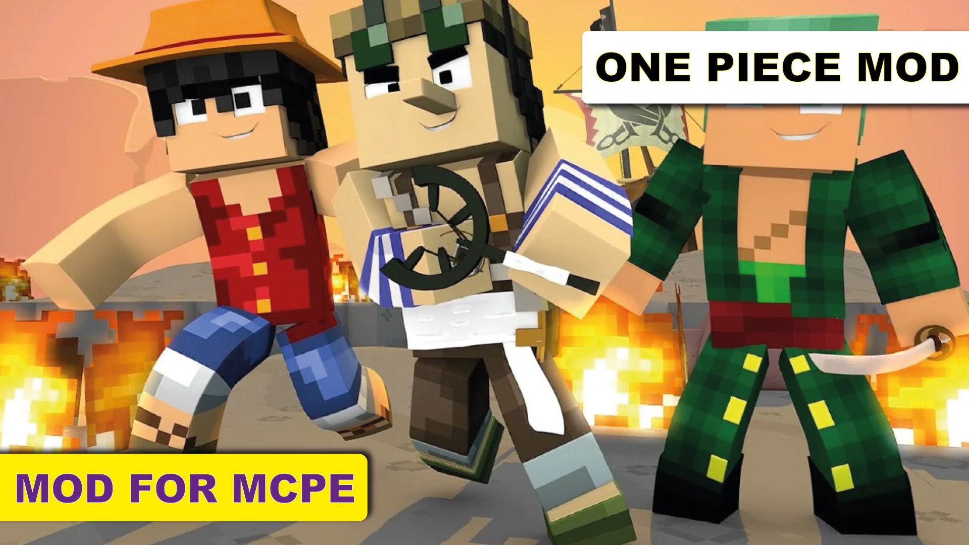 One Piece mod for MCPE APK for Android Download