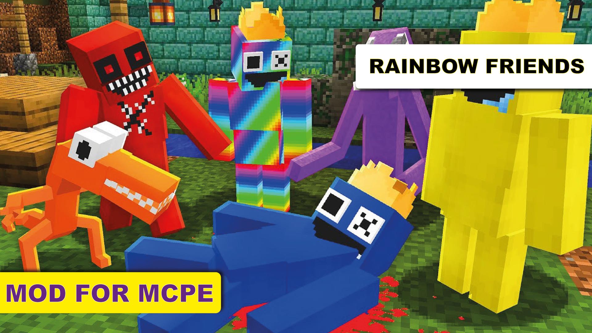 Android向けのRainbow friends MOD for MCPE APKをダウンロードしましょう Android向けのRainbow friends MOD for MCPE APKをダウンロードしましょう