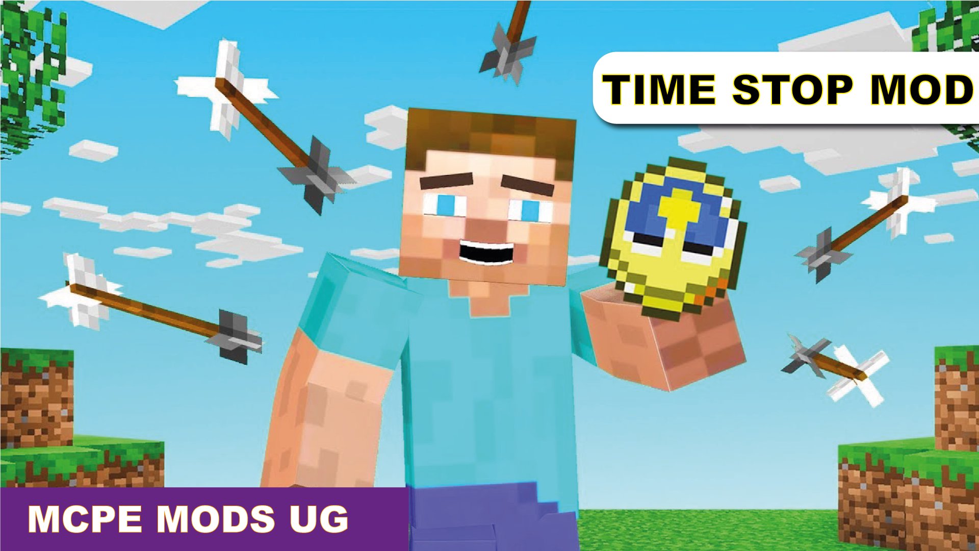 Time stop mod for Minecraft PE APK for Android Download