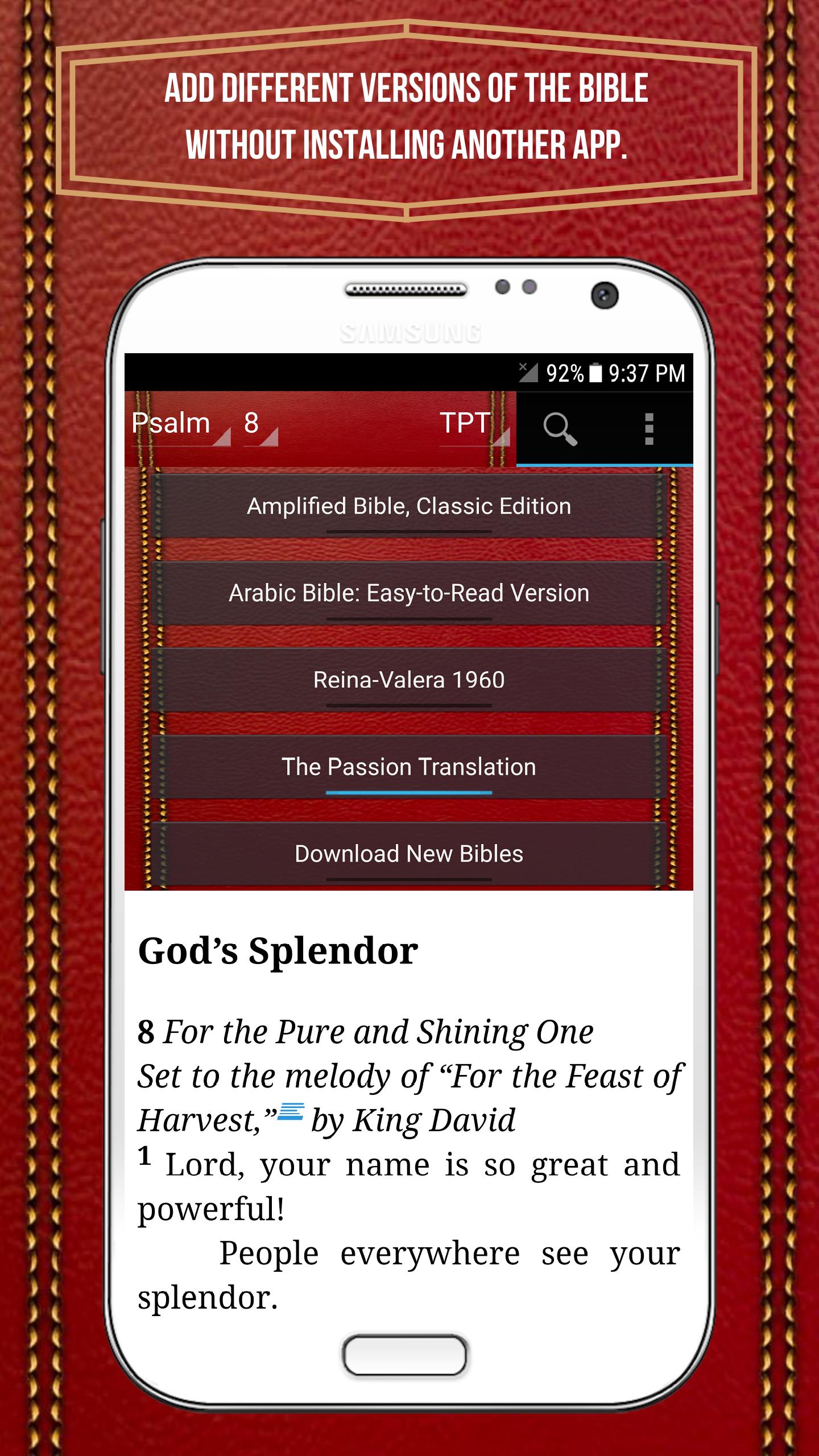 Bible Tpt The Passion Translation New Testament Apk For Android Download