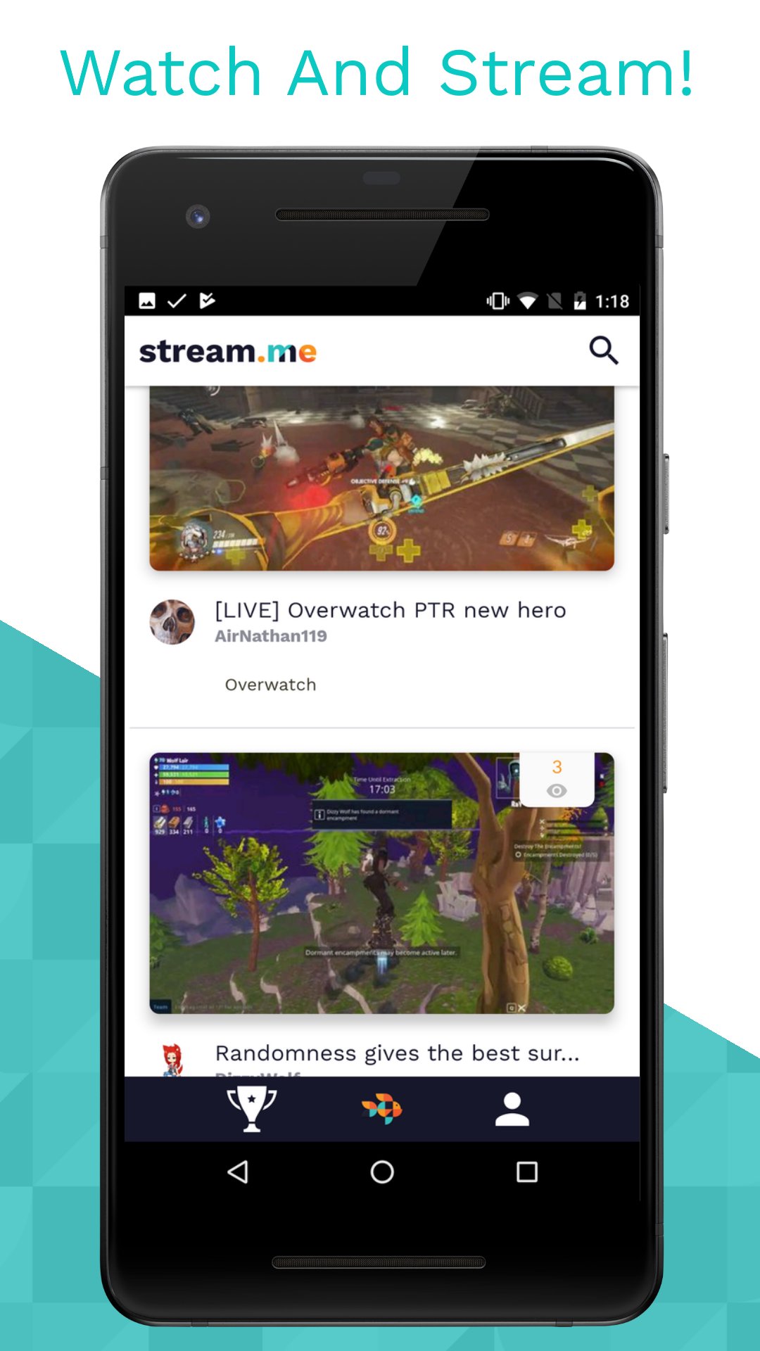 stream.me APK for Android Download