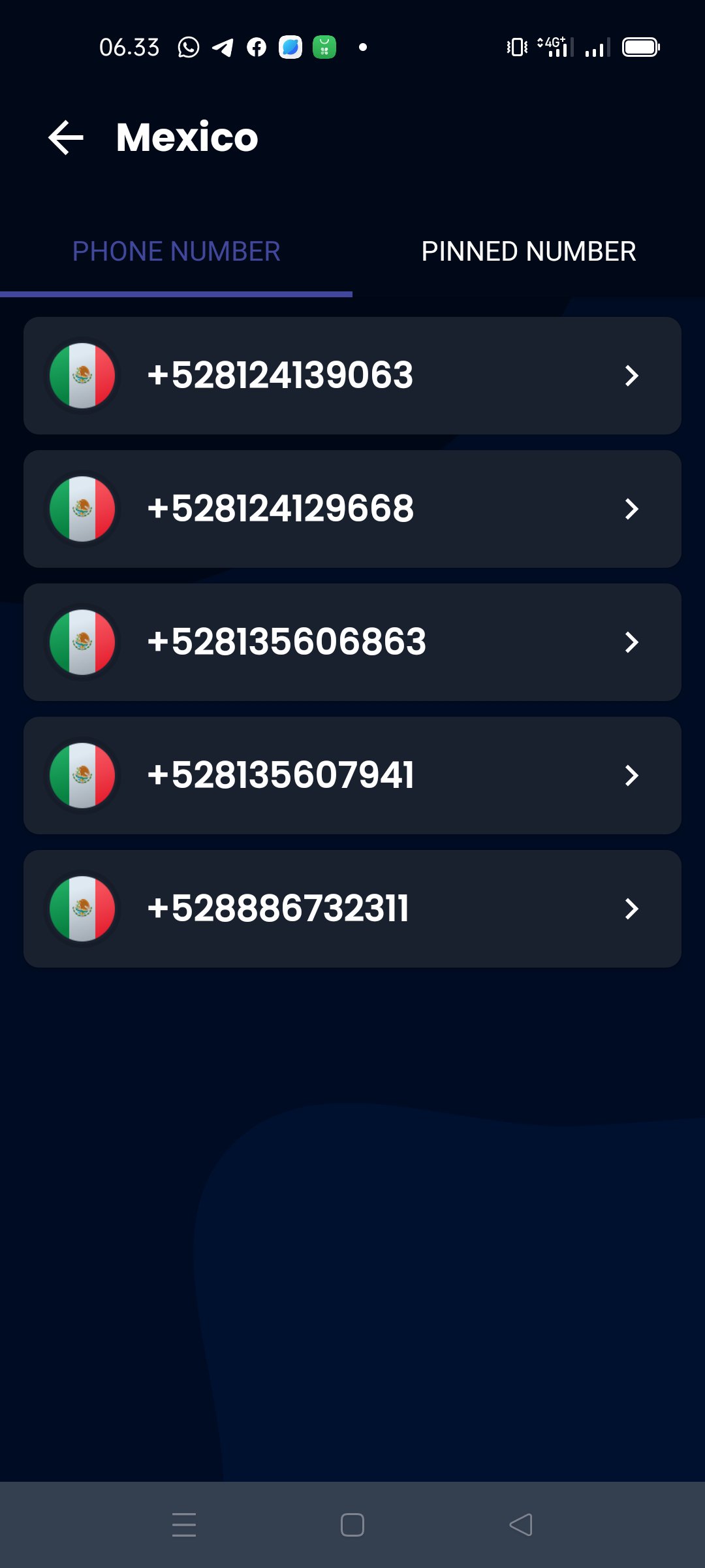 Descargar Mexico Phone Numbers APK Última Versión 1.0.0 para Android