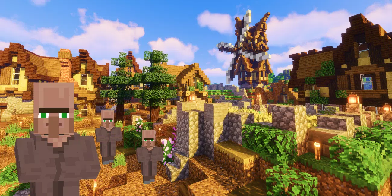 Minecraft Medieval Village Download