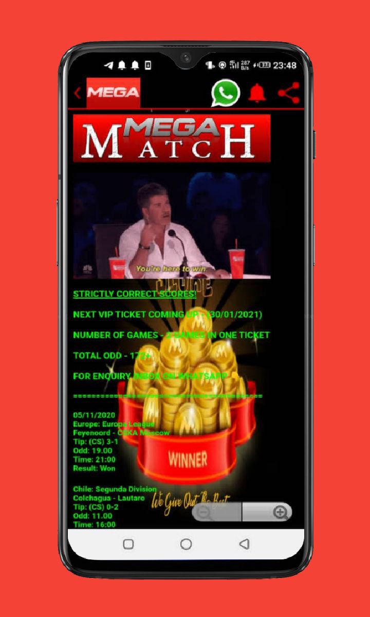 Mega Correct Scores APK for Android Download