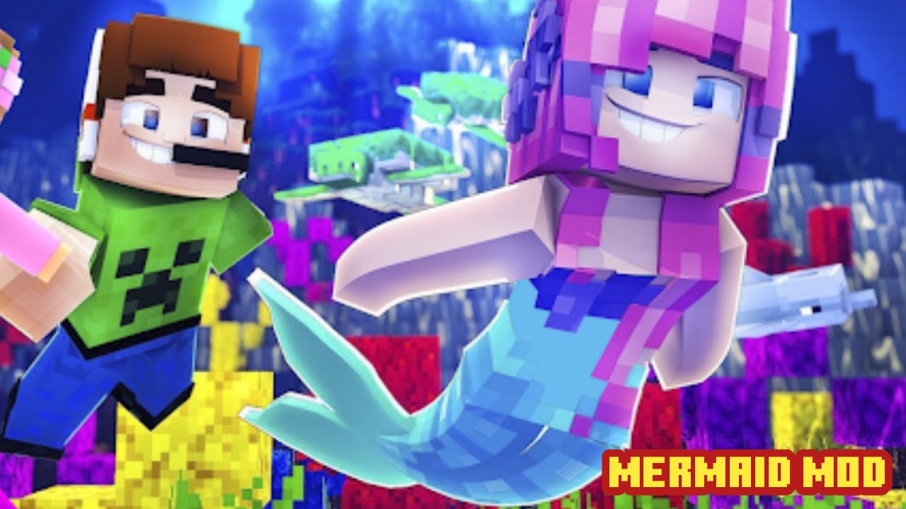 Download Mermaid mod Tail for minecraft Latest Version 1.0.0 Android ...