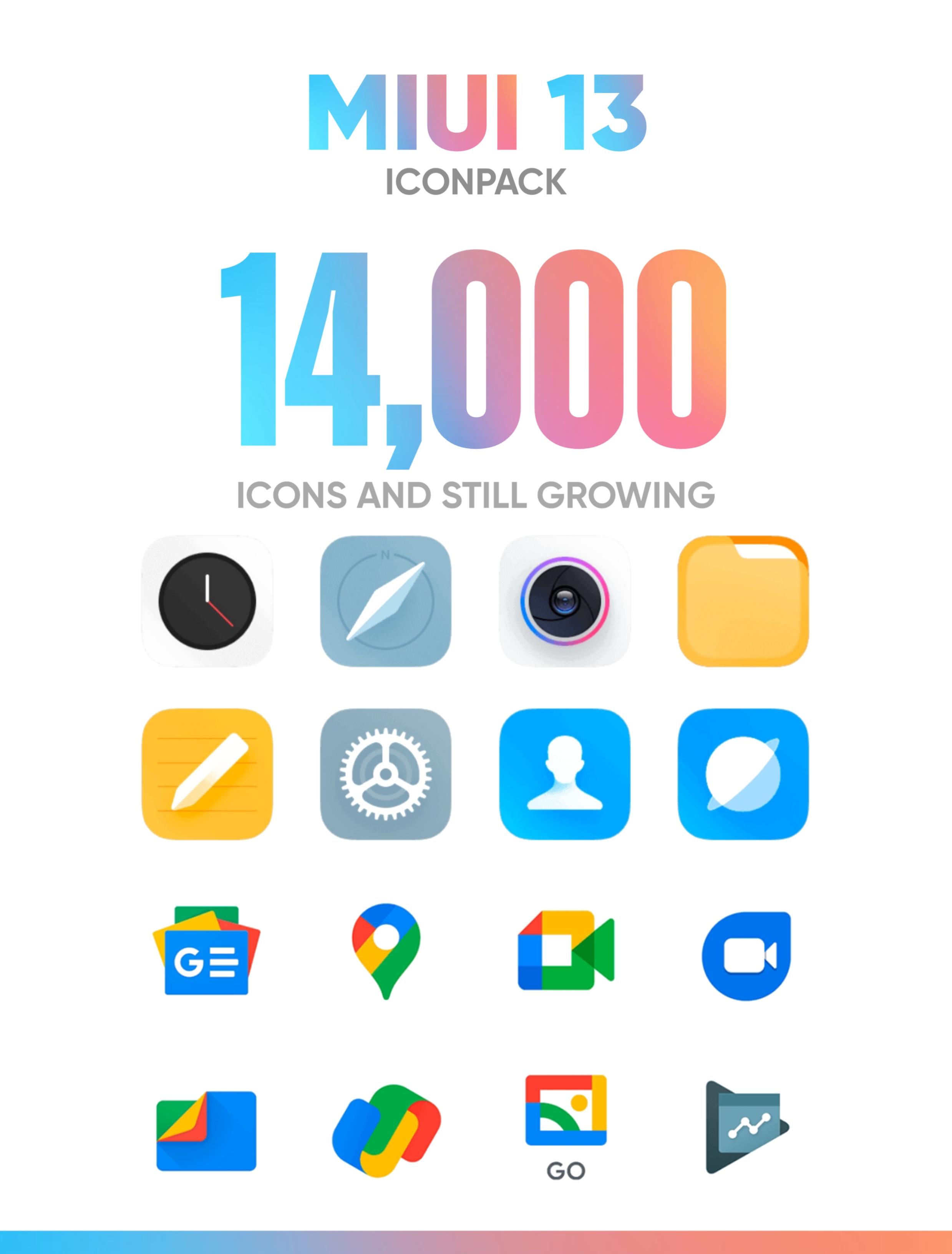 MIUI 13 Icon Pack La Última Versión 1.1 para Android MIUI 13 Icon Pack La Última Versión 1.1 para Android