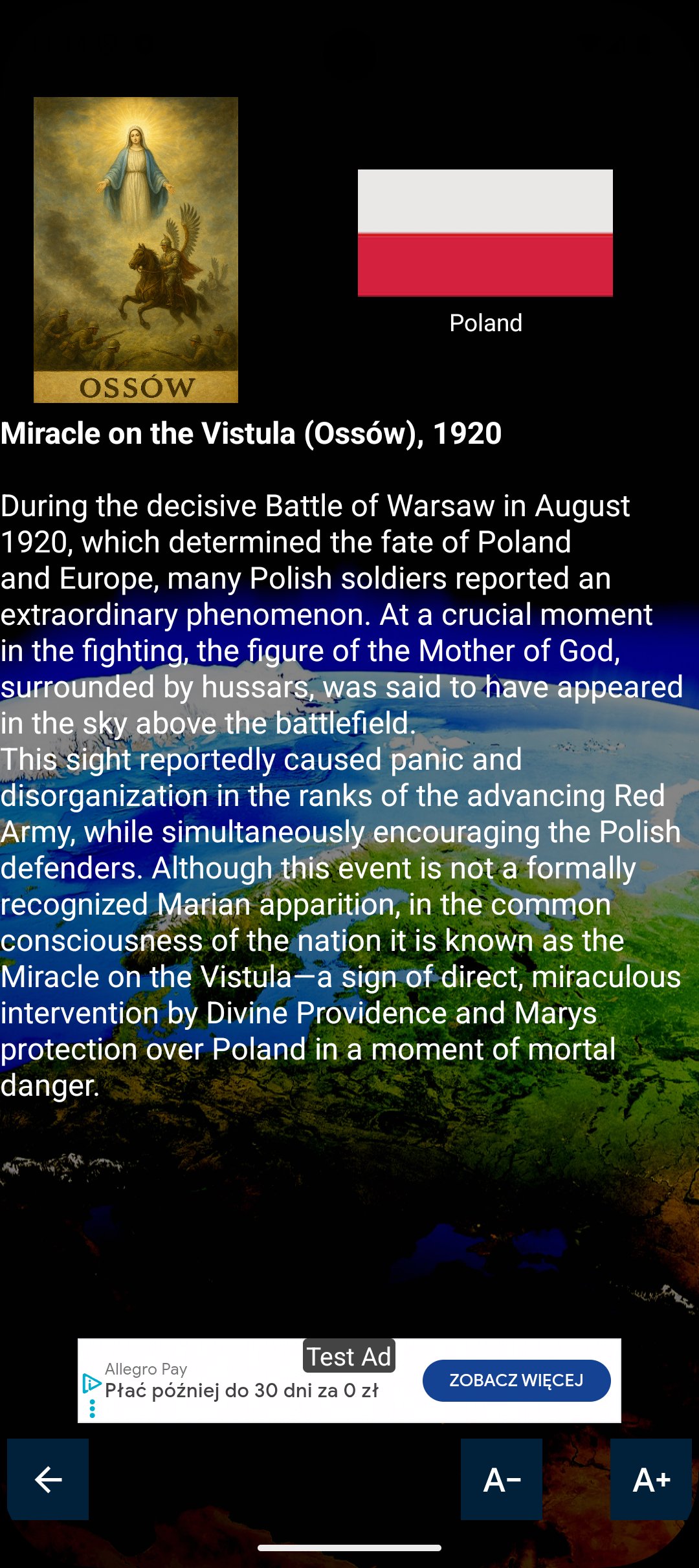 Marian Apparitions Map APK for Android Download