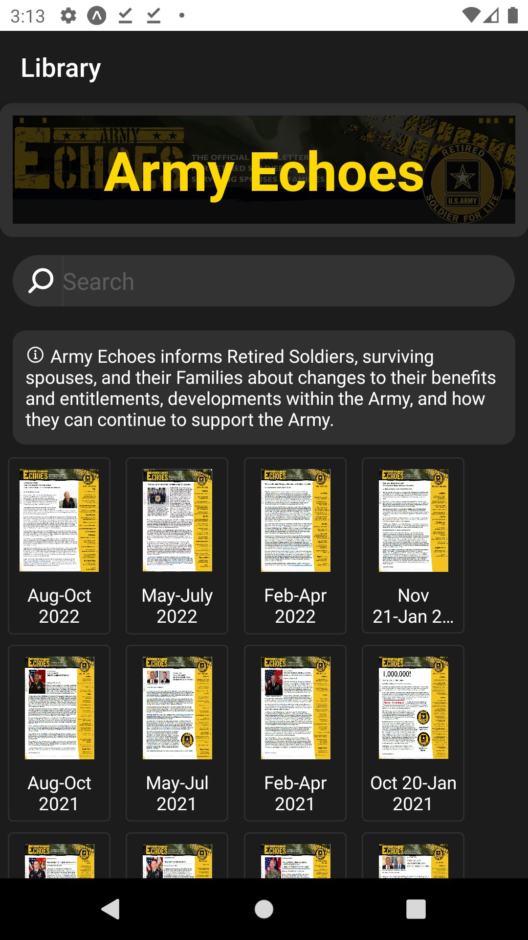 U.S. Army Echoes APK for Android Download