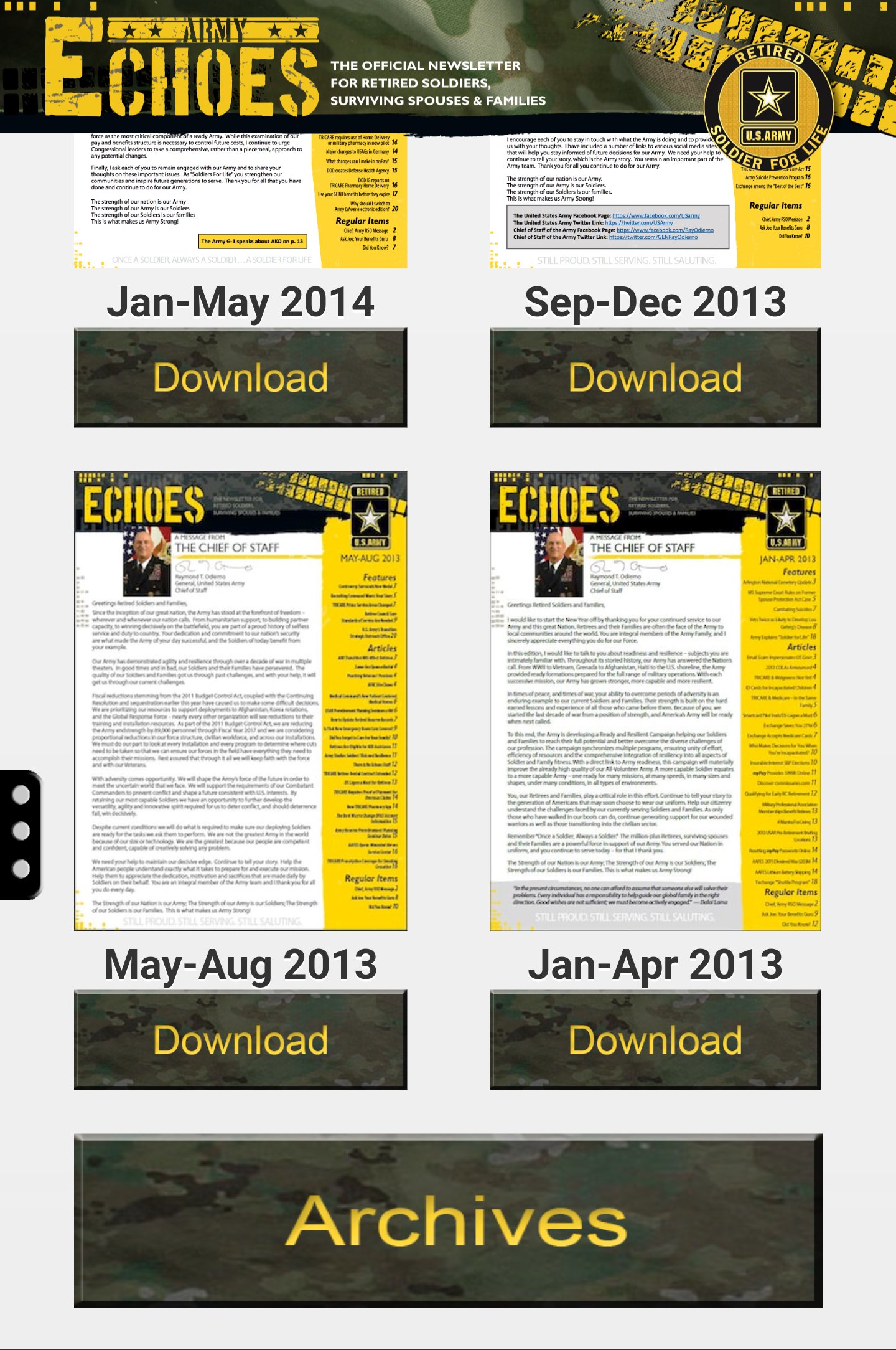 U.S. Army Echoes for Android - APK Download
