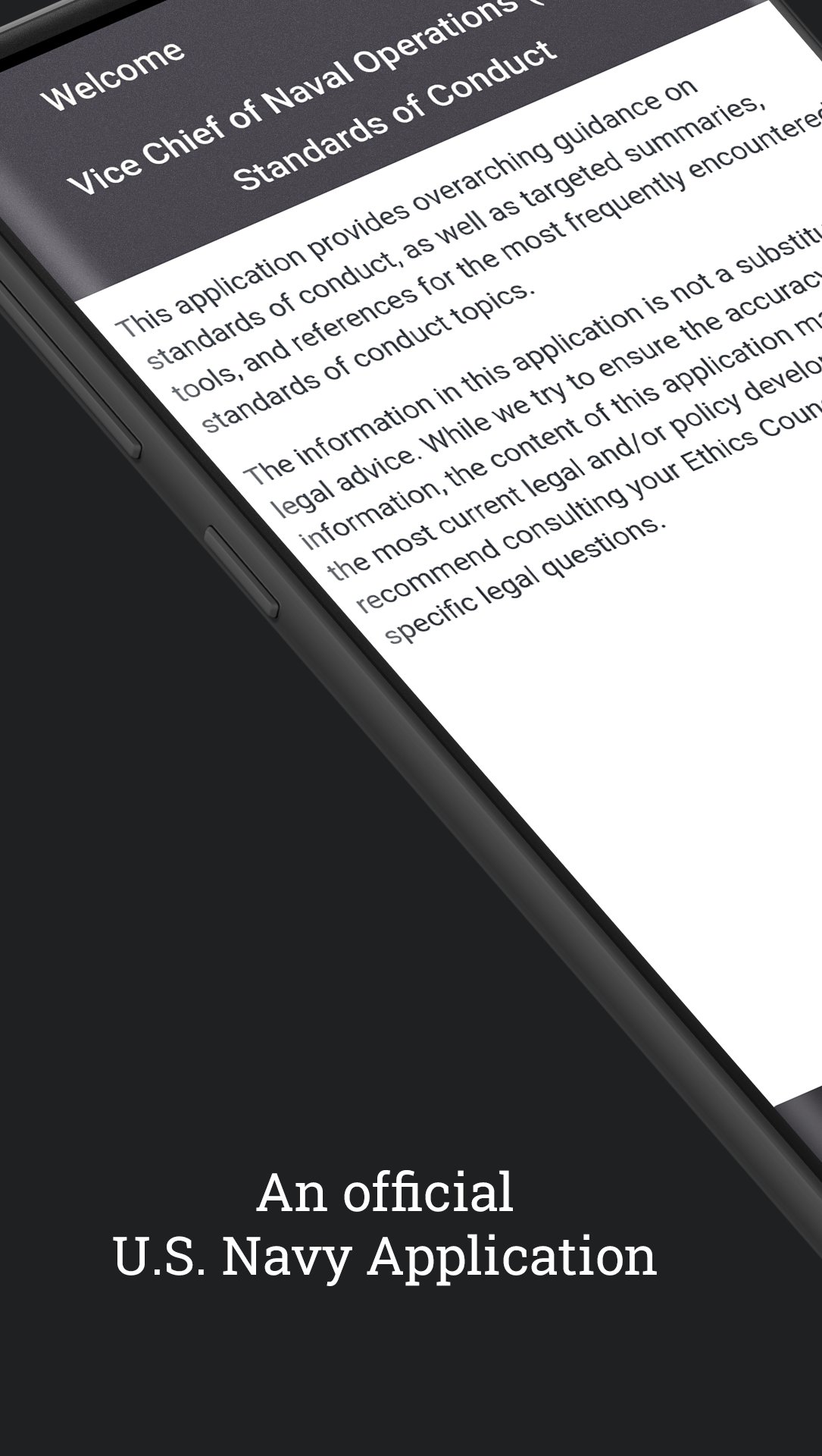 VCNO Standards of Conduct APK for Android Download