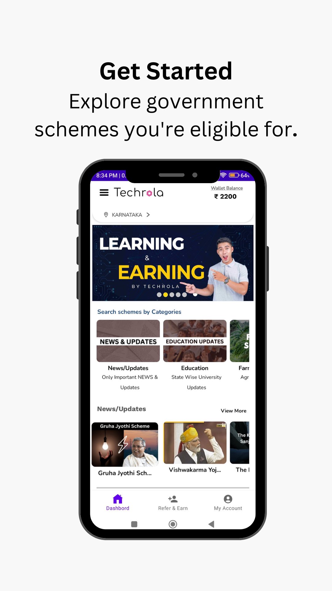 Techrola : Learning & Earning APK for Android Download
