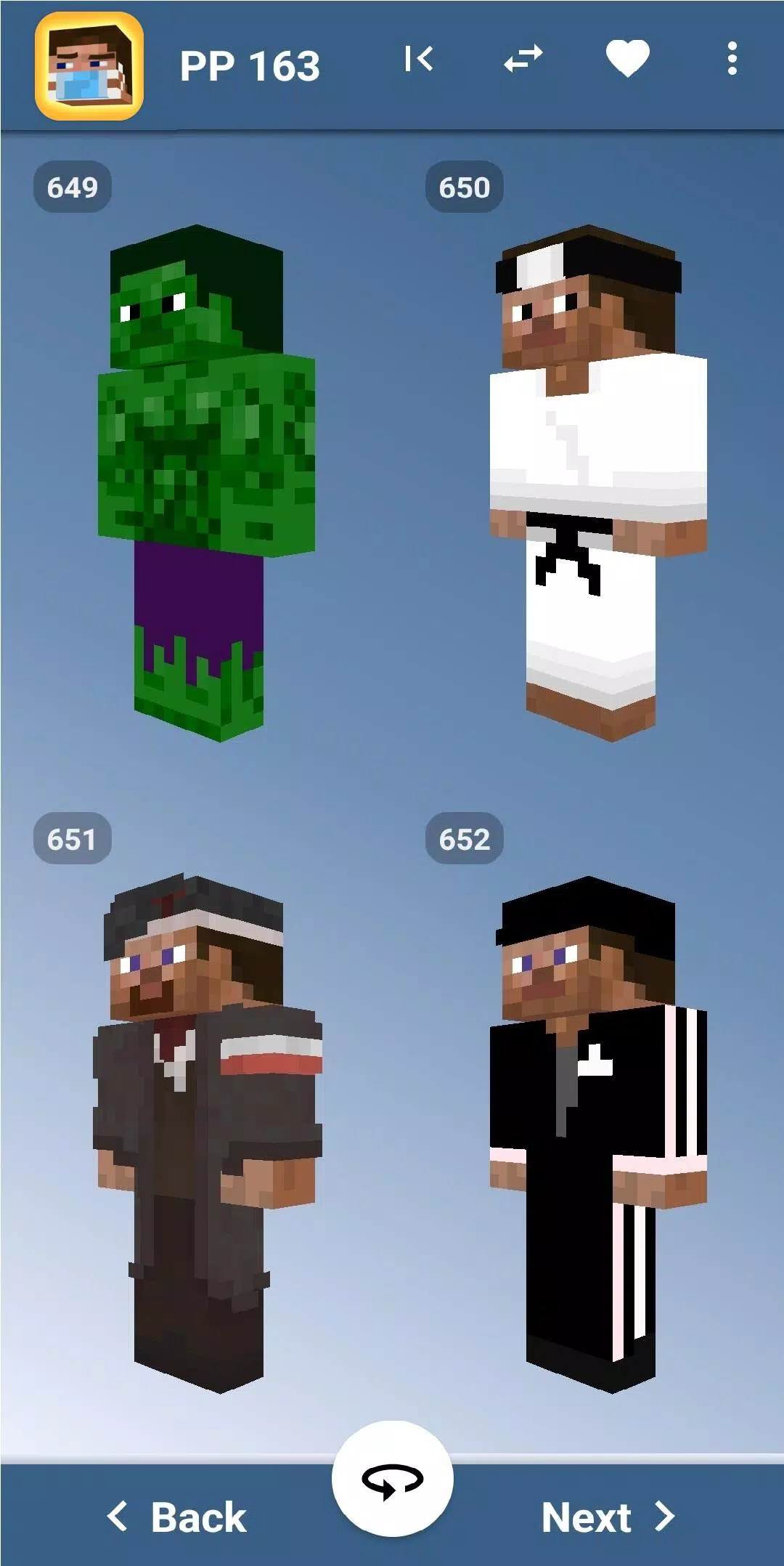 Minecraft Steve Skin Template