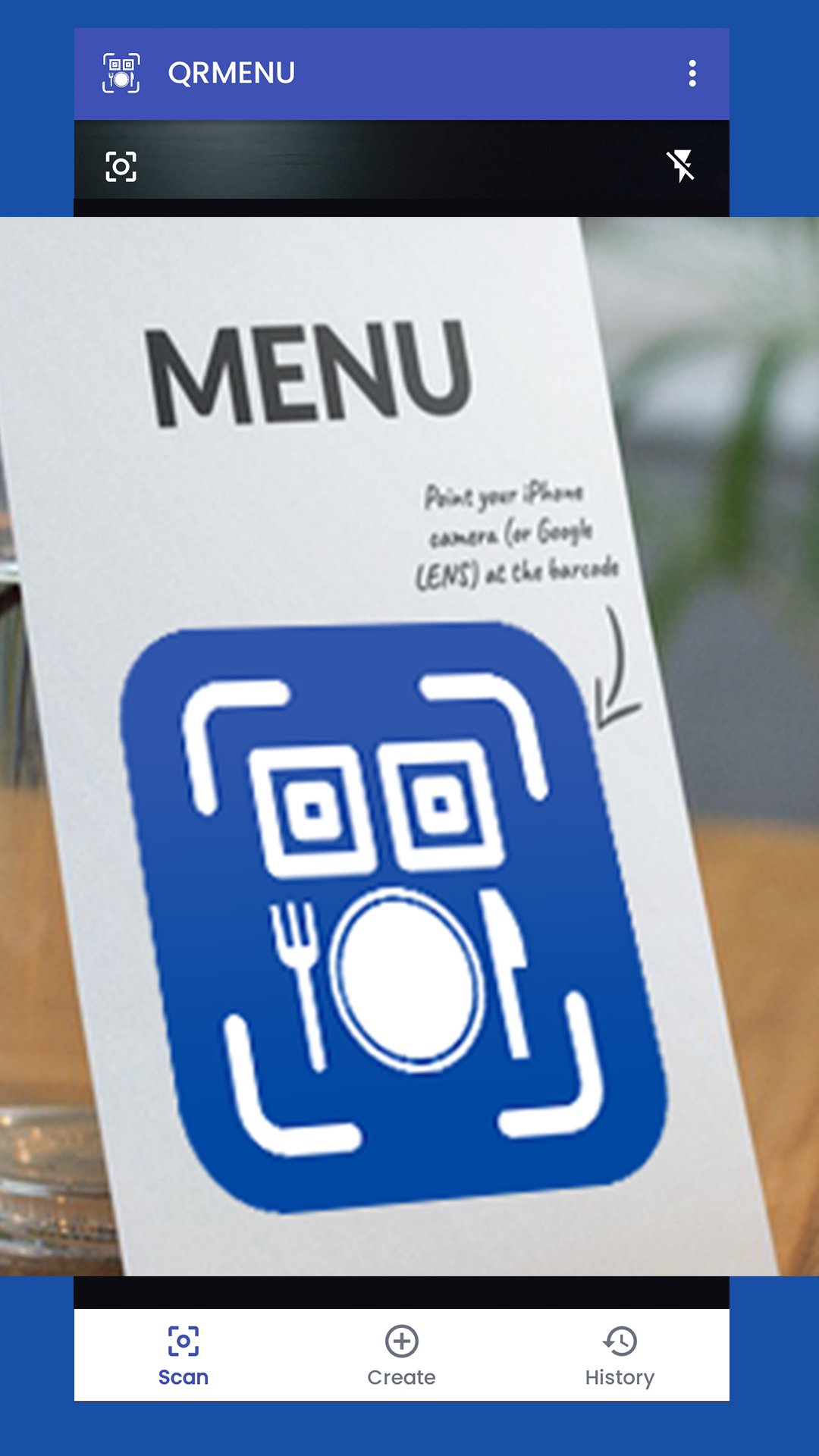 Restaurant Menu QRCode Scanner APK Download for Android - Latest Version