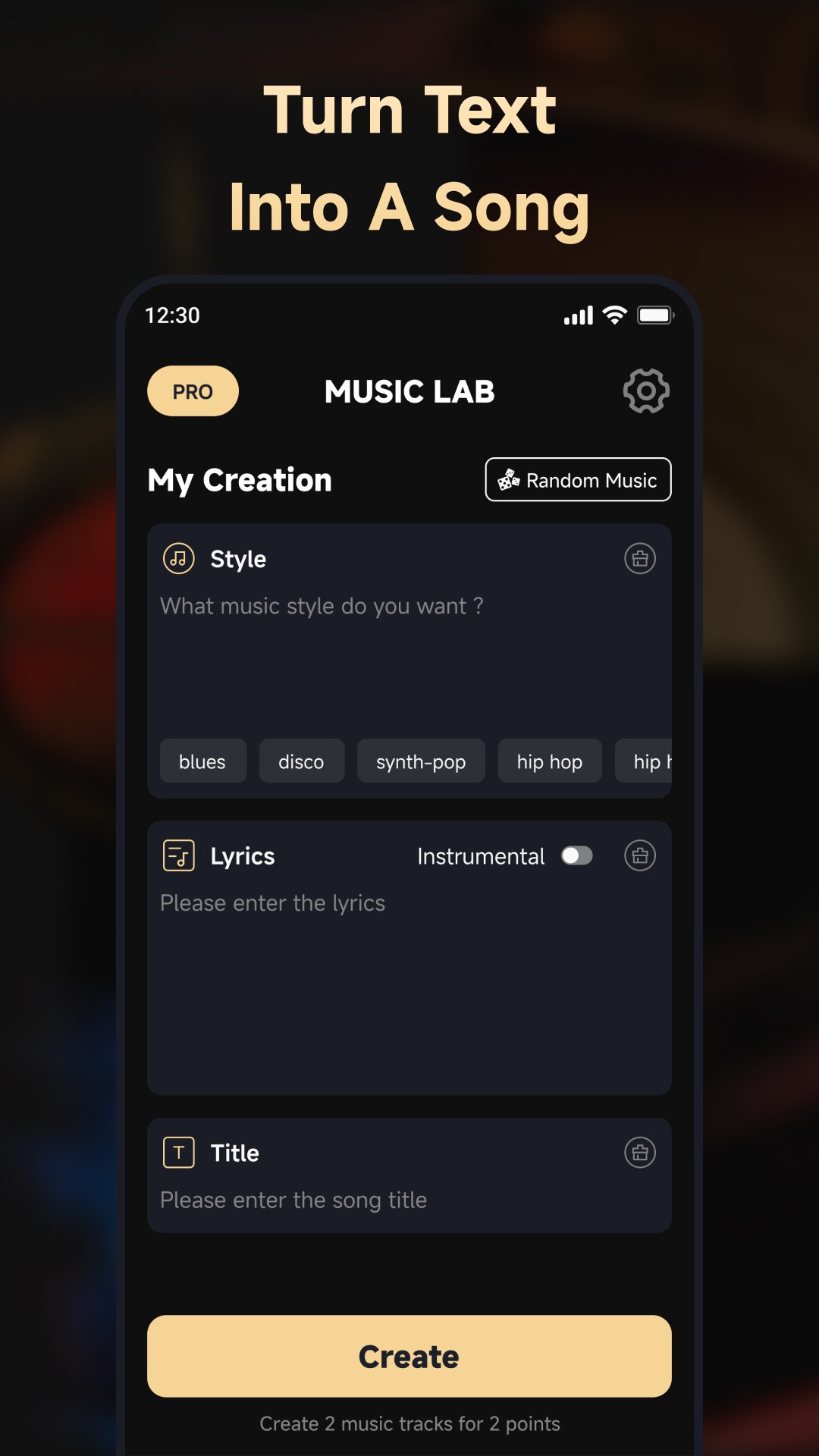 MusicLab : AI Music Generator APK للاندرويد تنزيل