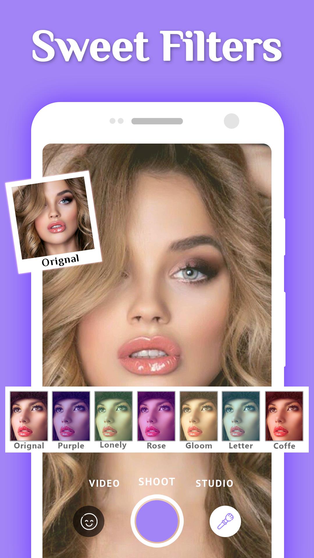 Android向けのbeauty Cam Selfie Beauty Camera Apkをダウンロードしましょう