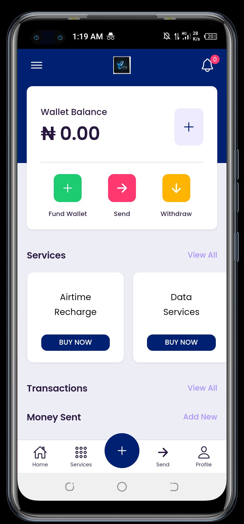 MyNC VTU - Instant Topup APK للاندرويد تنزيل