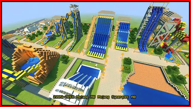 Minecraft Water Park