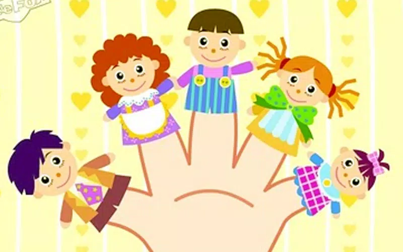 Finger Family Clipart Image