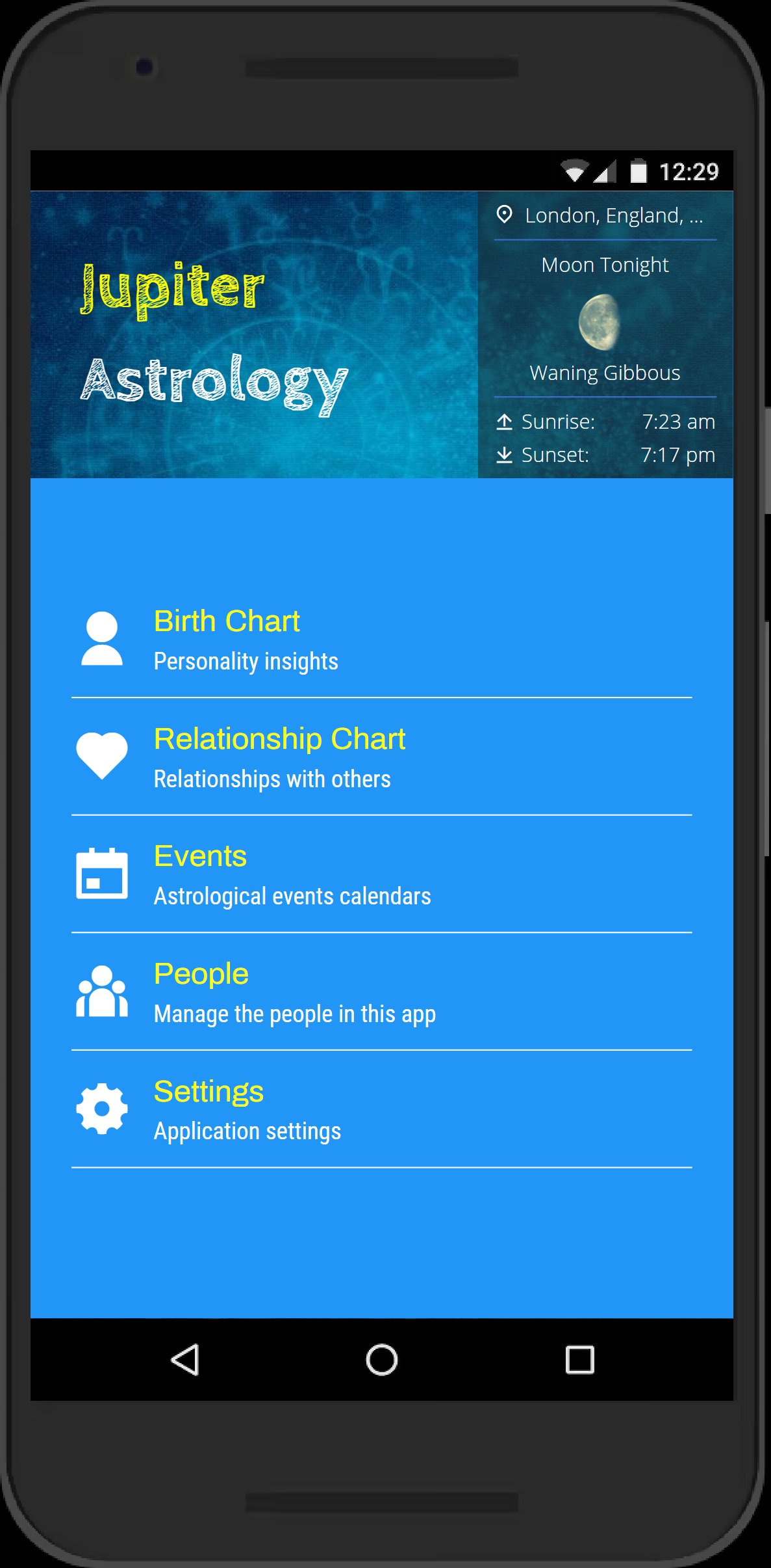 Download Jupiter Astrology Latest Version 4.1.1 Android APK File