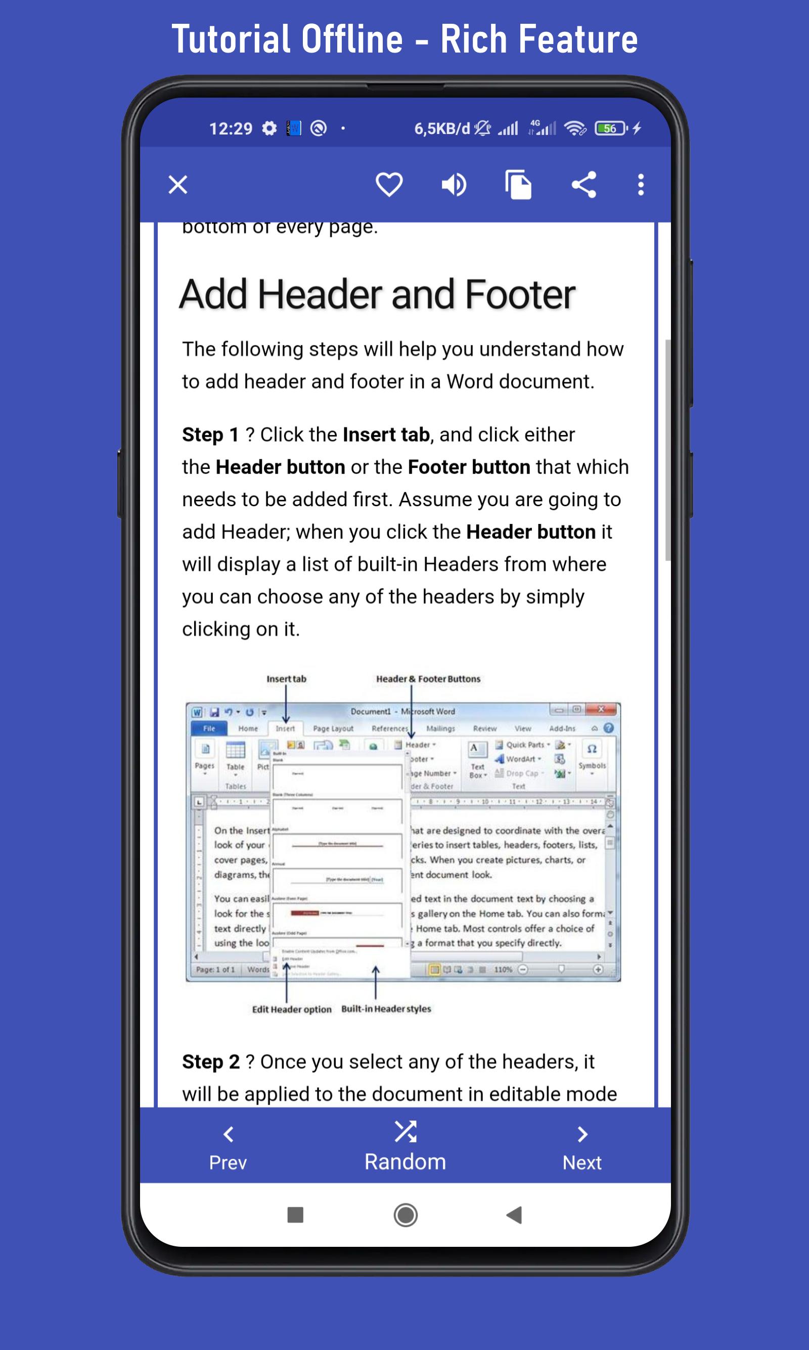 Learn MS Word APK für Android herunterladen Learn MS Word APK für Android herunterladen