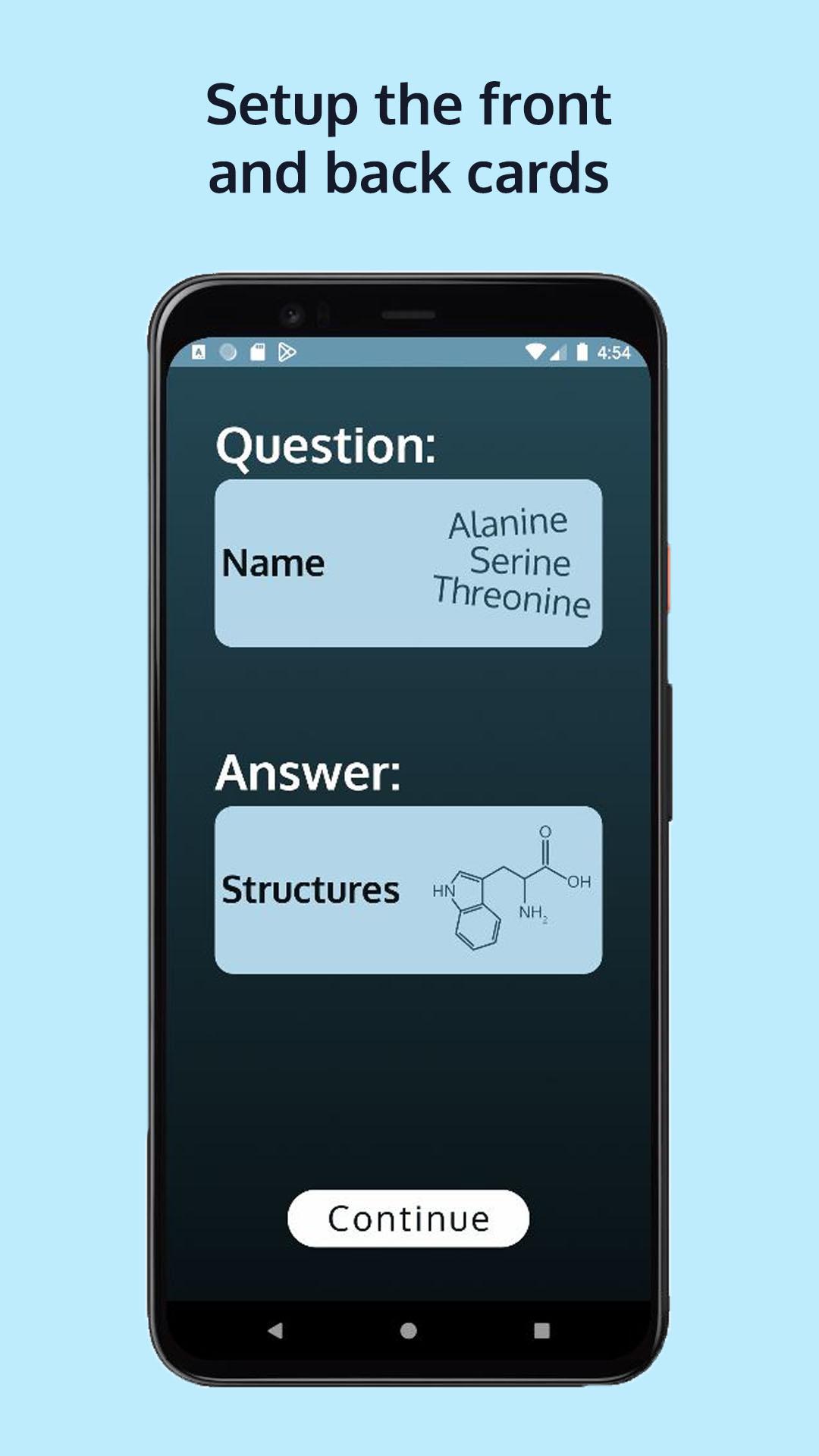 Descarga de APK de Amino Acid Flashcards para Android Descarga de APK de Amino Acid Flashcards para Android