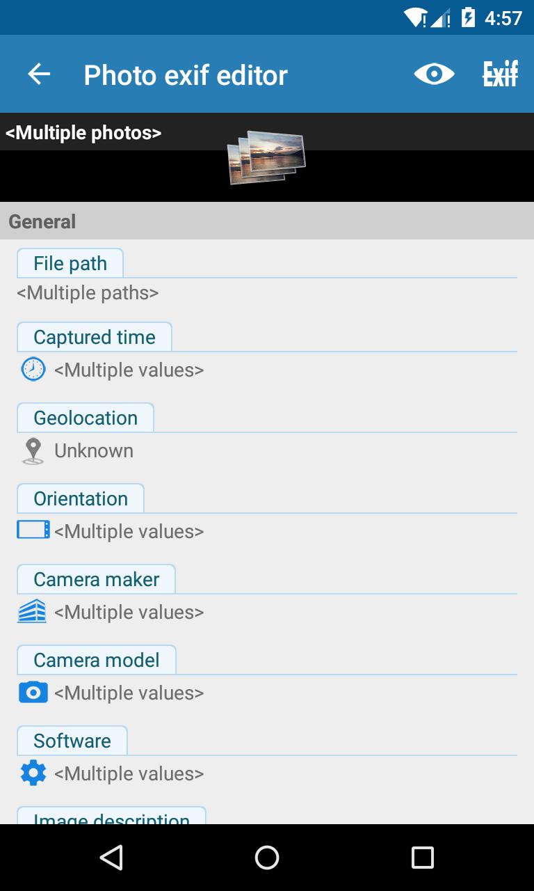 Photo Exif Editor - Metadata Editor for Android - APK Download Photo Exif Editor - Metadata Editor for Android - APK Download