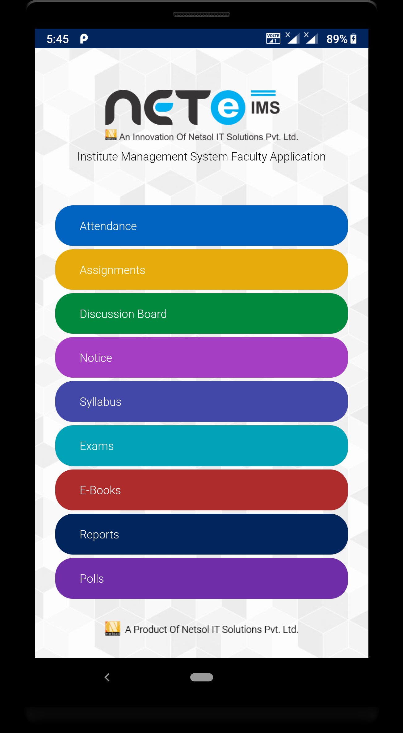 Descargar Net E IMS (Faculty) APK Última Versión 4.8 para Android