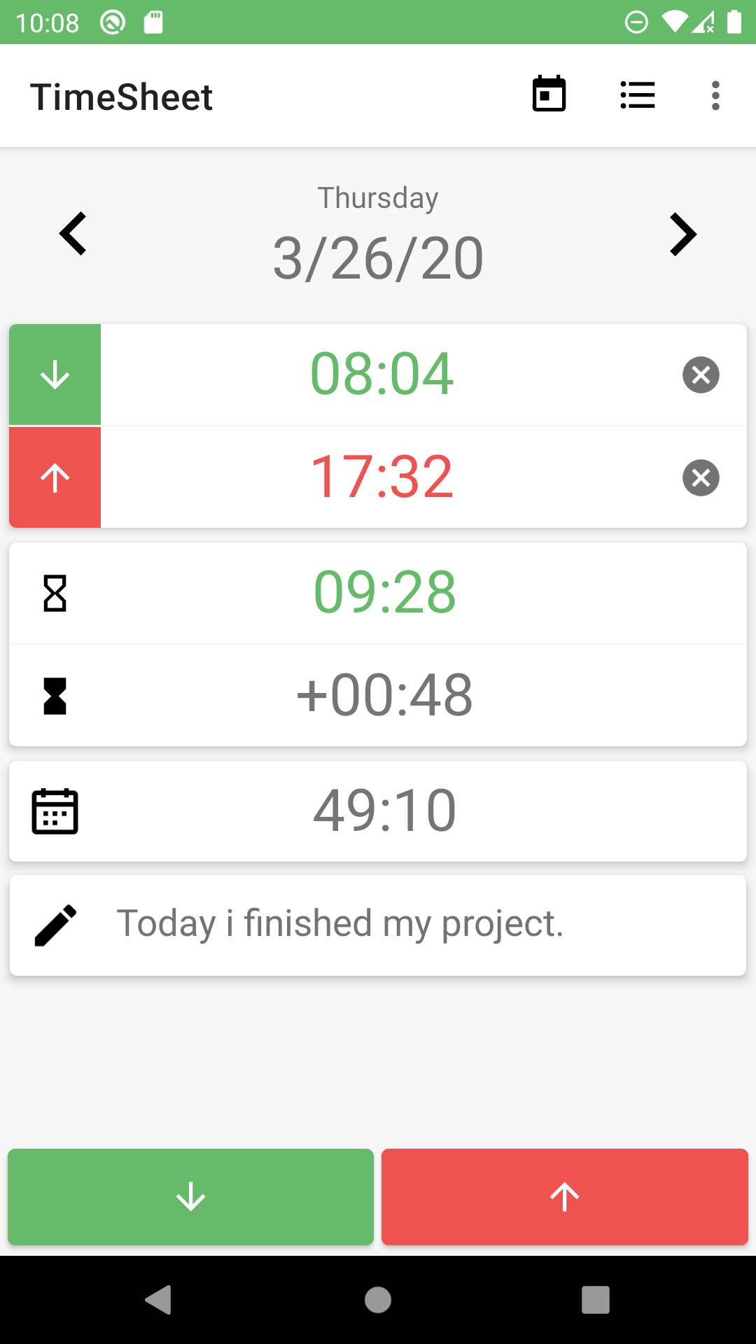 Download TimeSheet Latest Version 1.2 Android APK File
