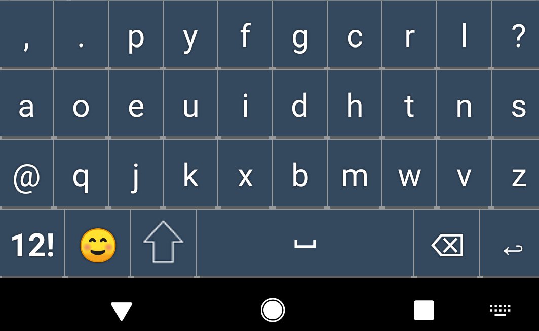 Descargar Dvorak Keyboard APK Última Versión 1.0 para Android