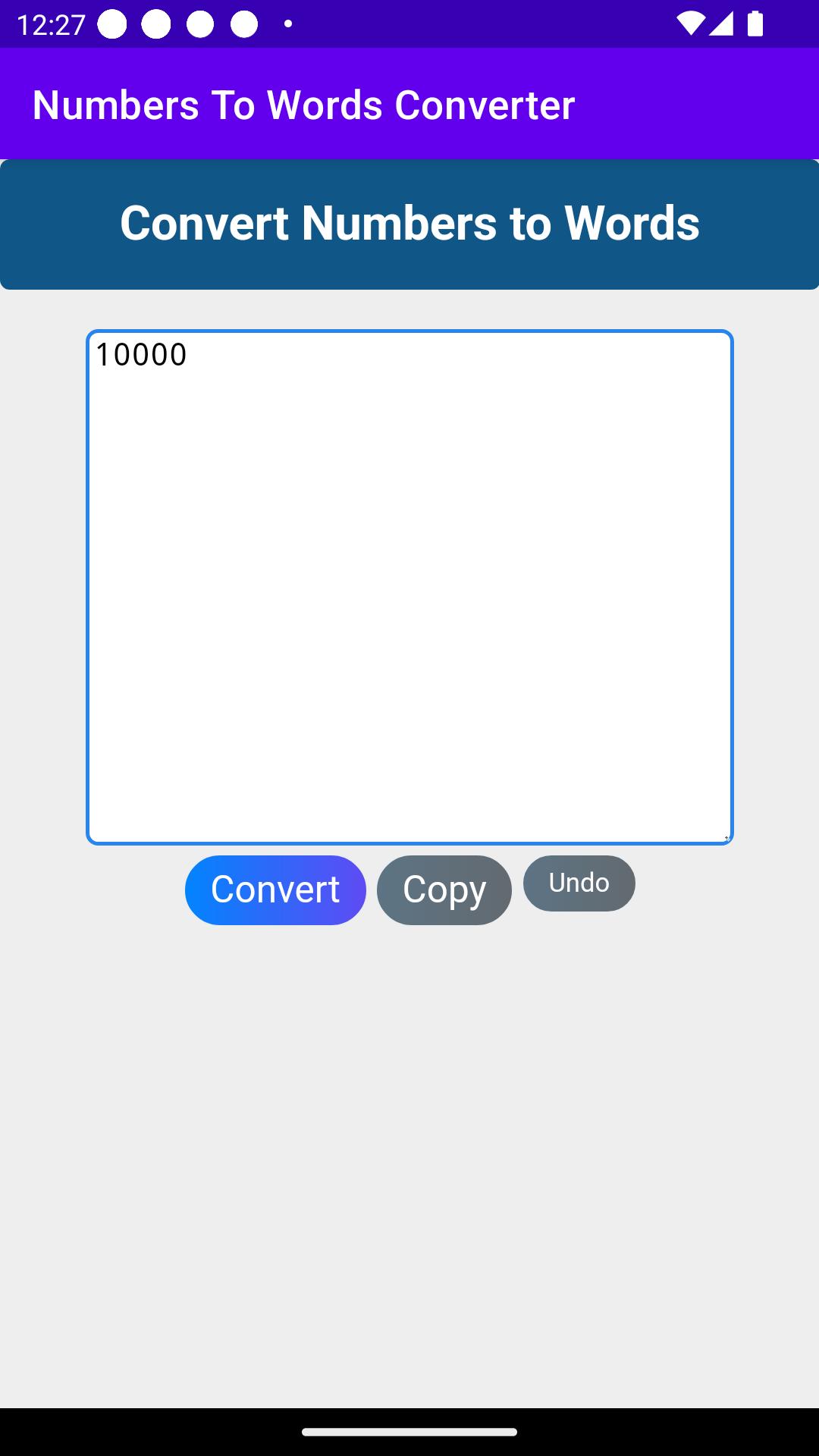 Descargar Numbers To Words Converter APK Última Versión 1.0 para Android Descargar Numbers To Words Converter APK Última Versión 1.0 para Android