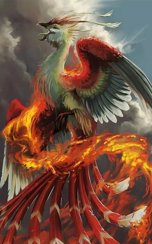Fire Phoenix Wallpaper Hd